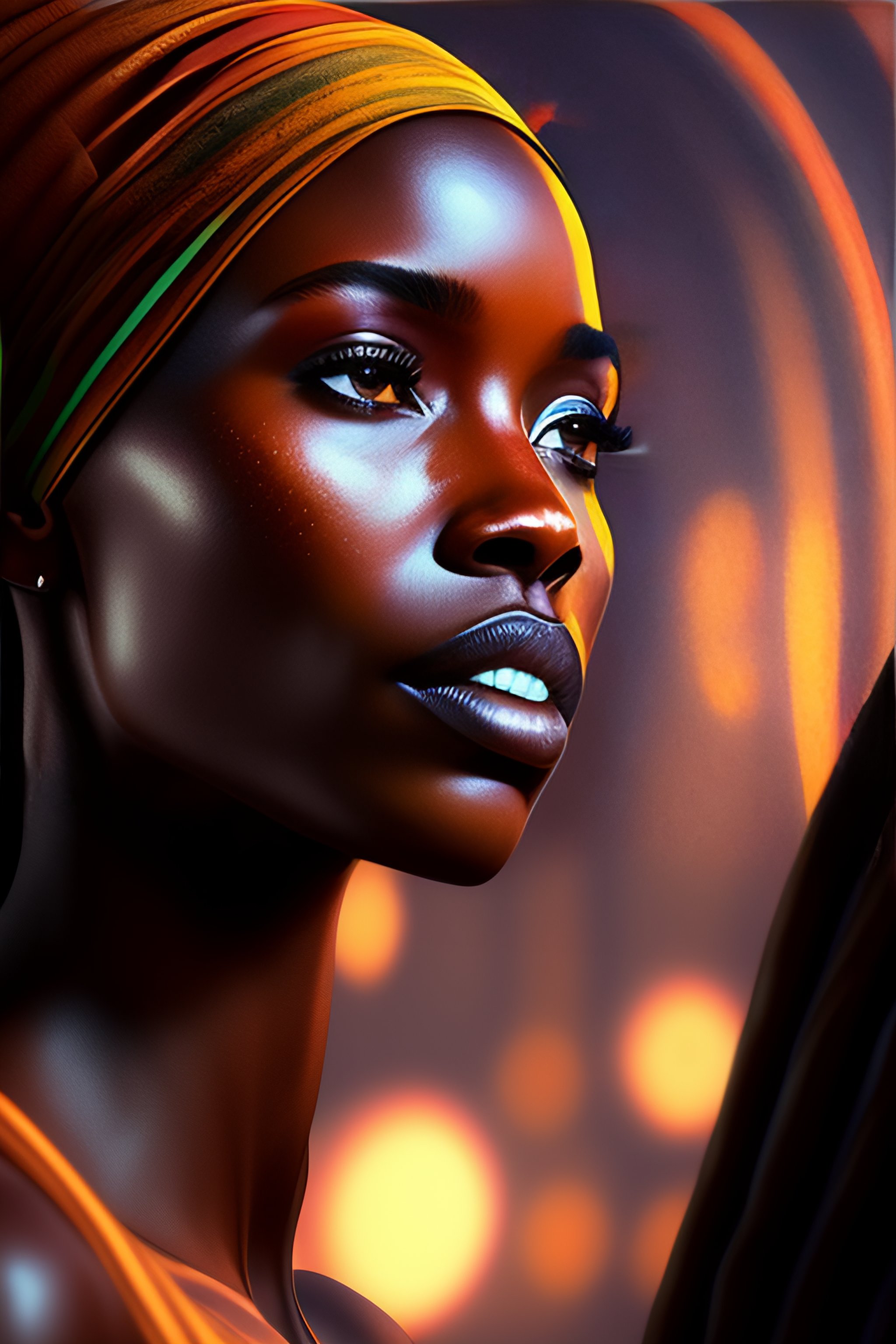 Lexica - Africa-women-Unreal Engine, style-8k