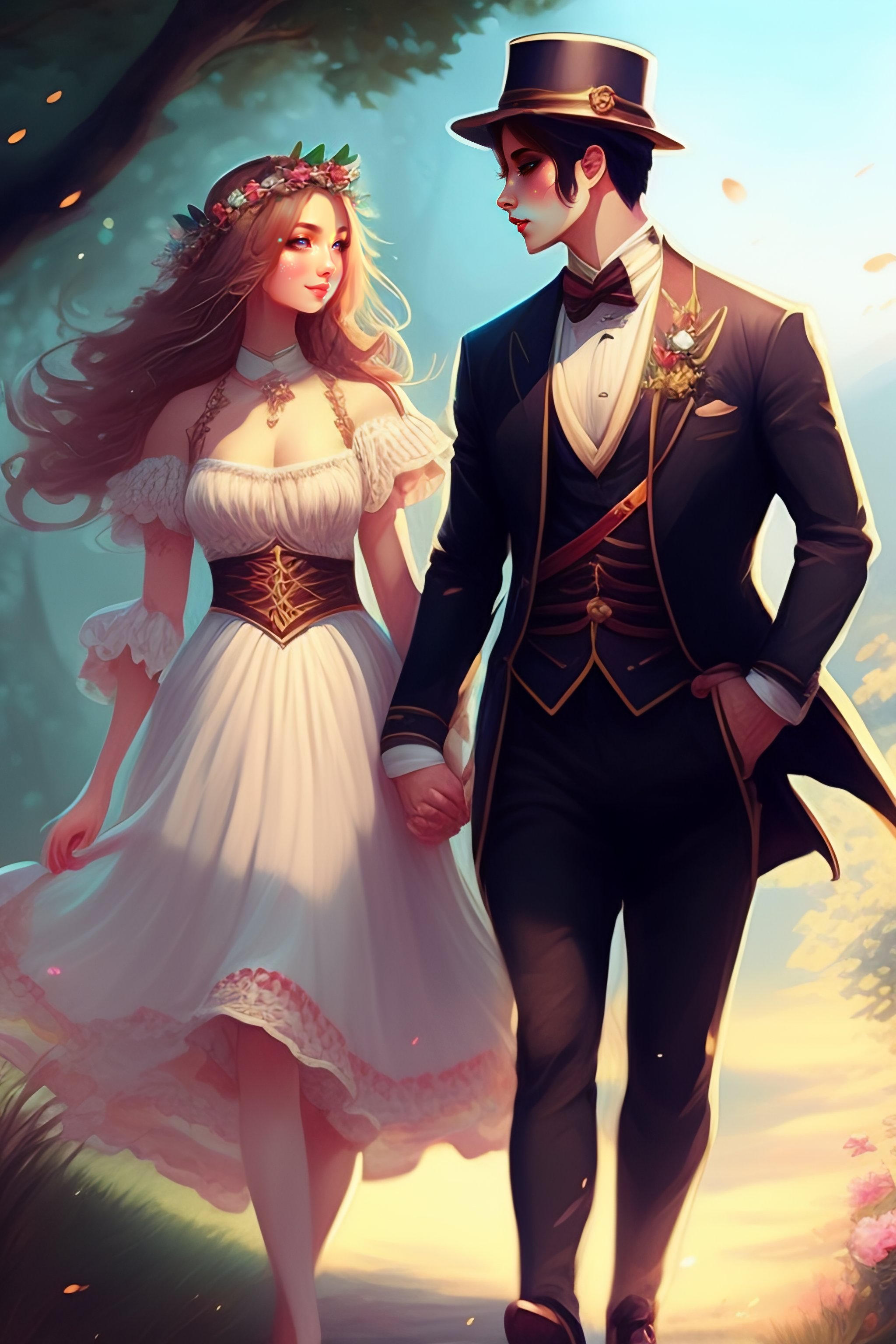 Lexica - Dancing toads toad characters toads in dresses polka dance ...