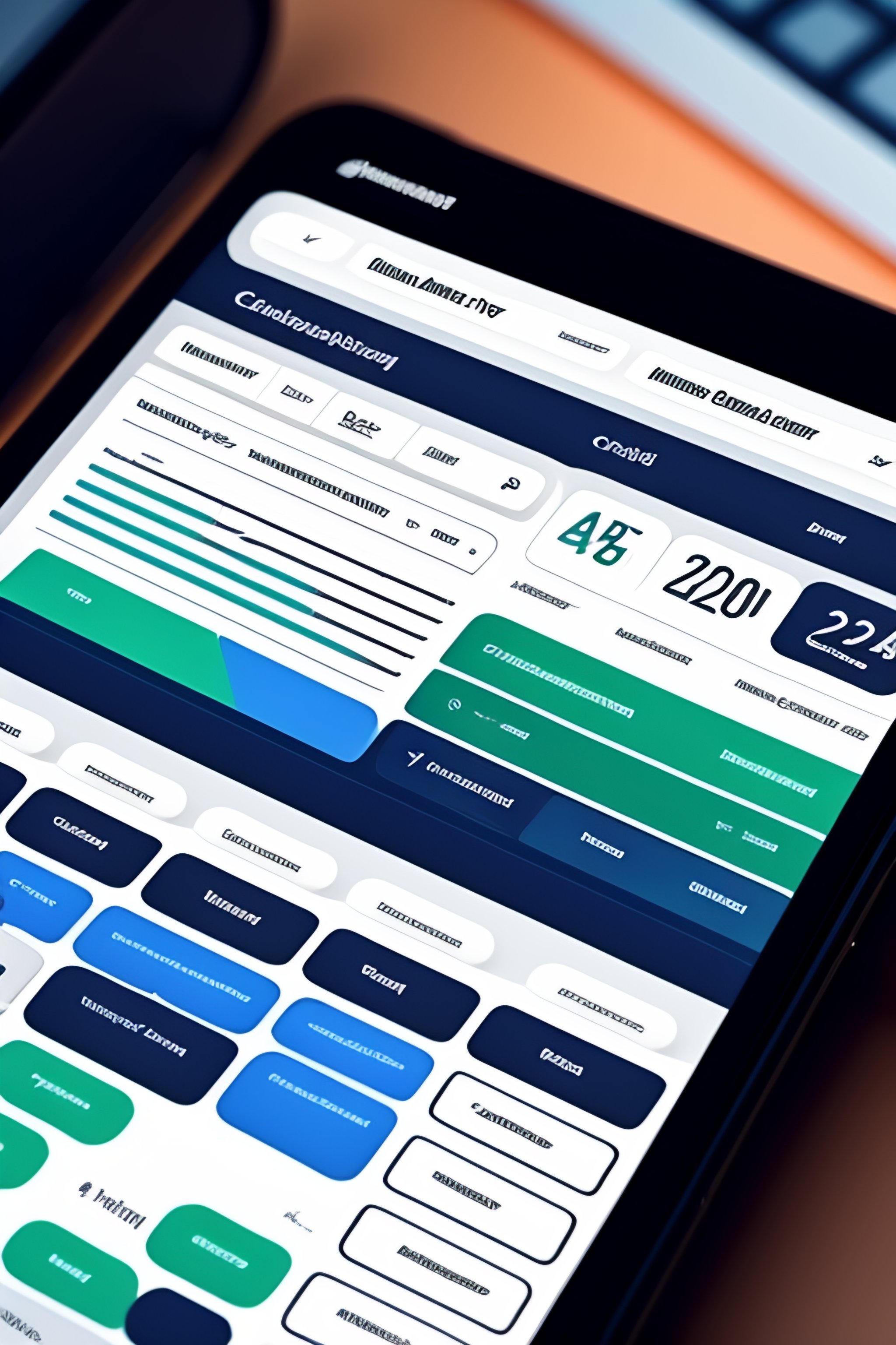 Lexica - A modern web app page of an project management tool for architects