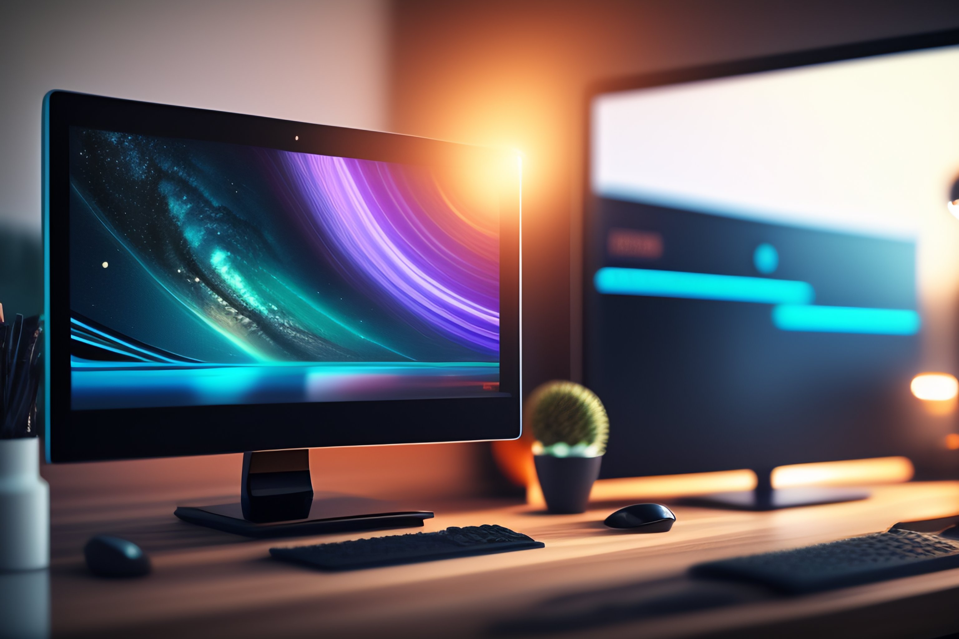 Lexica - Image for landing page, of an ecommerce selling technological ...