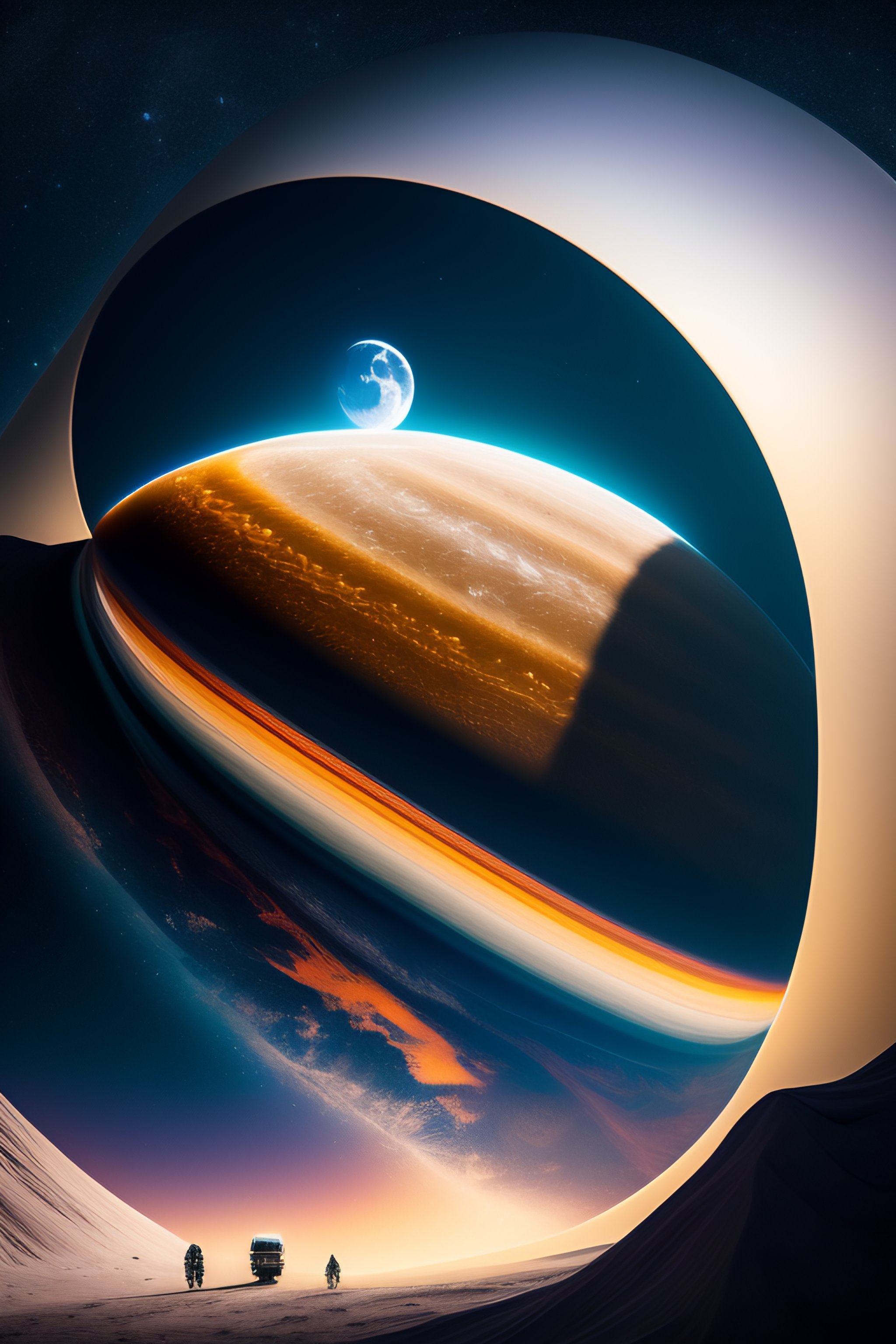 Lexica - El Risitas on the moon