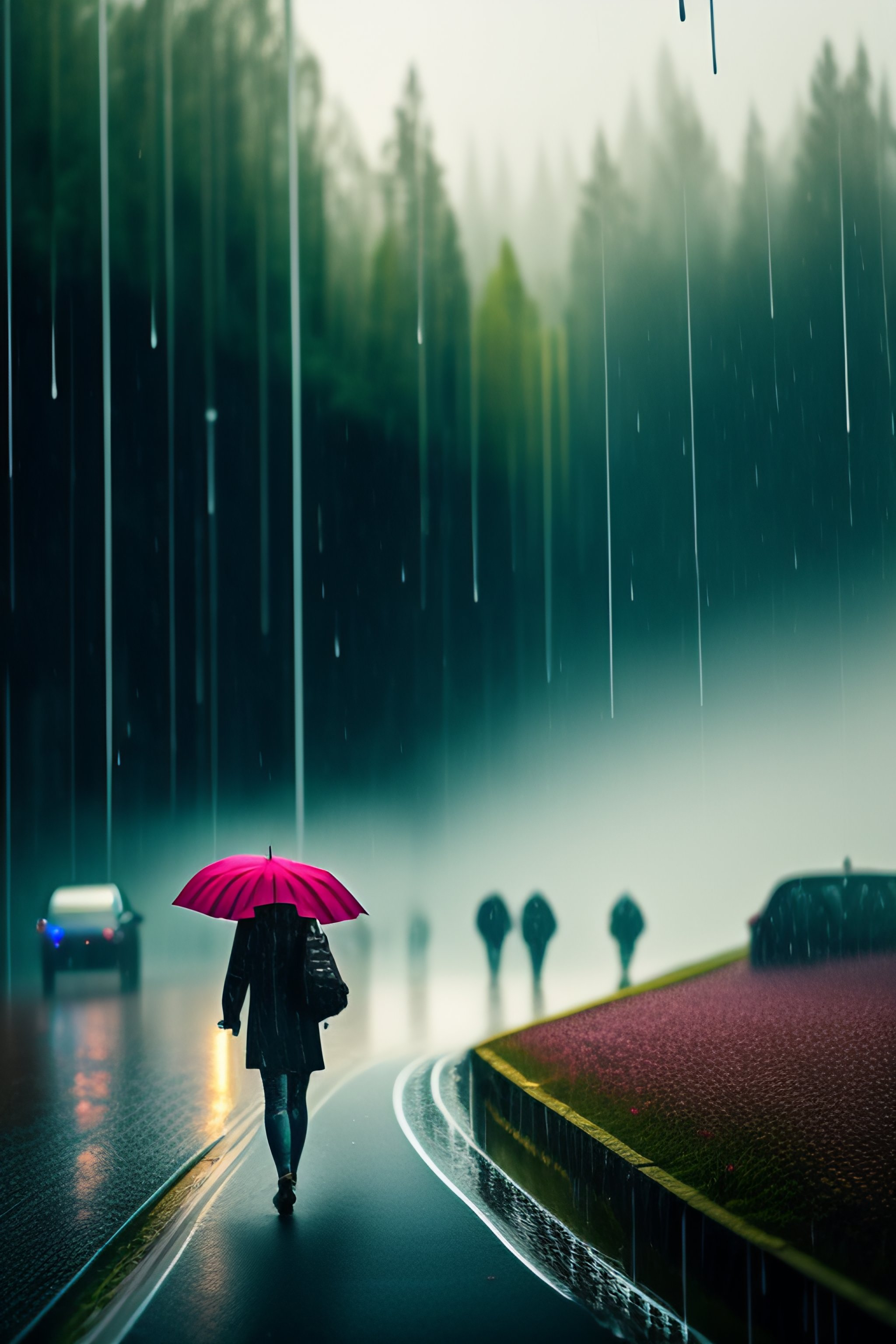 Lexica Rain Like Needles