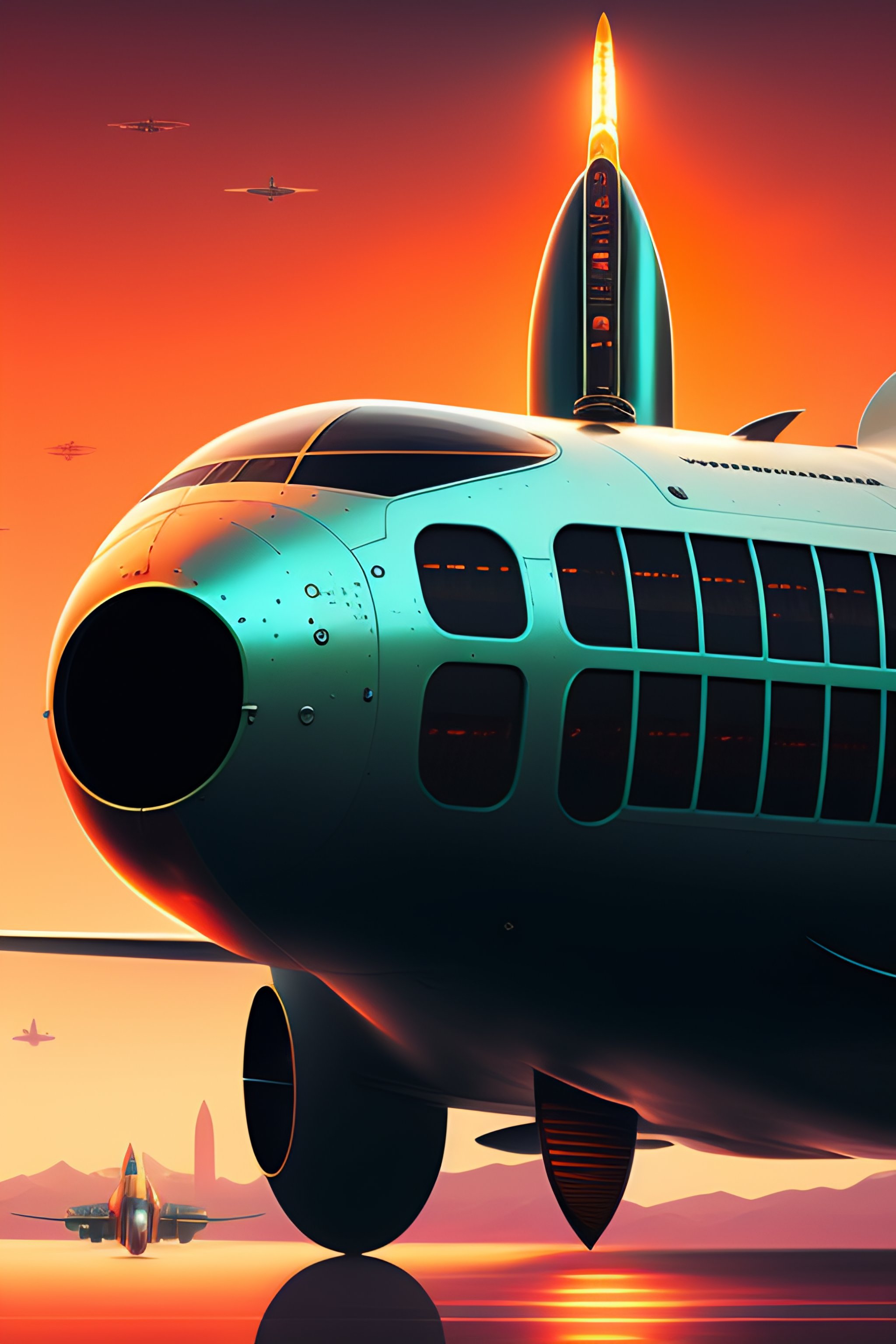 Lexica - Vintage Medium Shot 1920's poster, futuristic, leather fabric ...