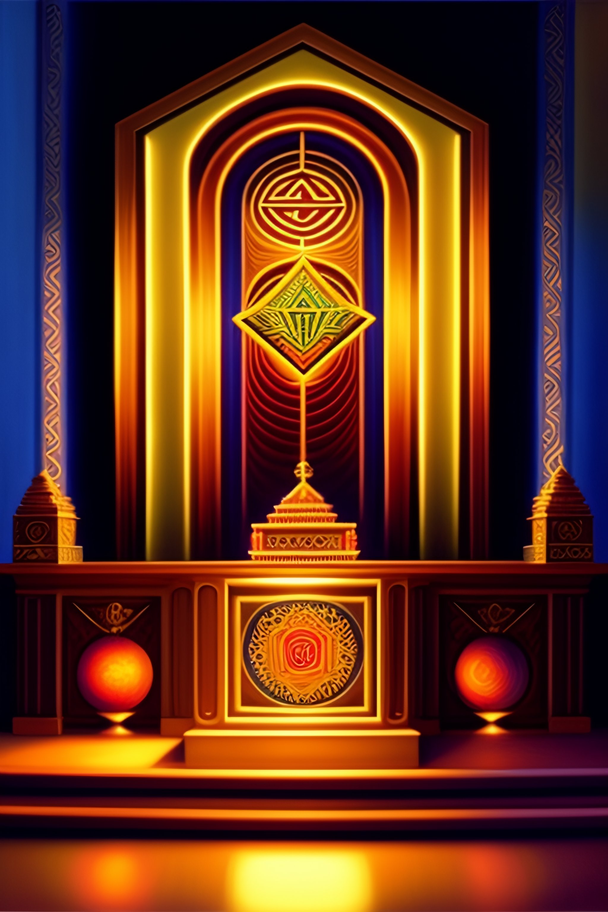 Lexica - Masonic lodge altar alex grey