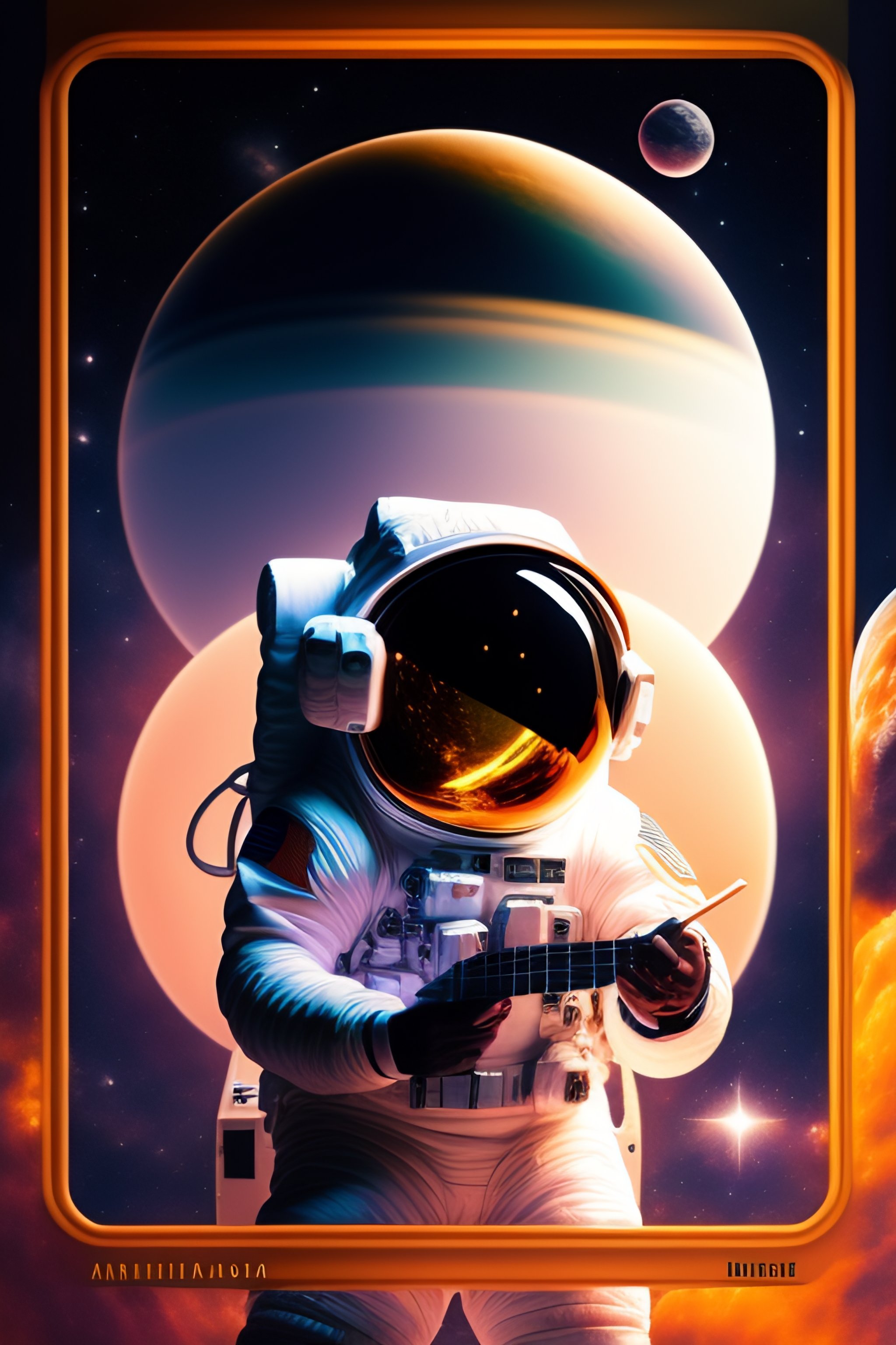 Lexica - Astronaut making music in space
