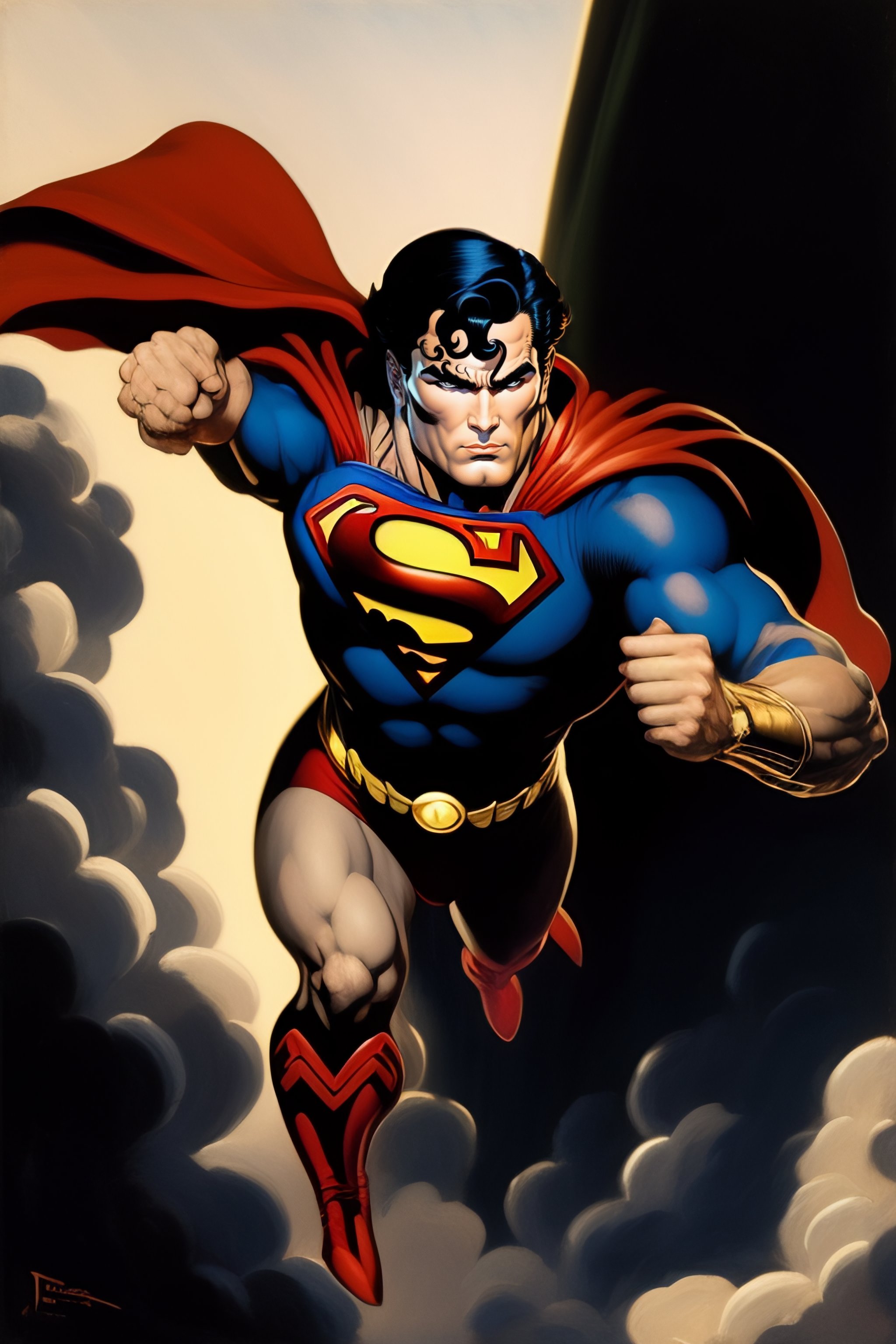 Lexica - Superman art by FRANCISCO DE GOYA