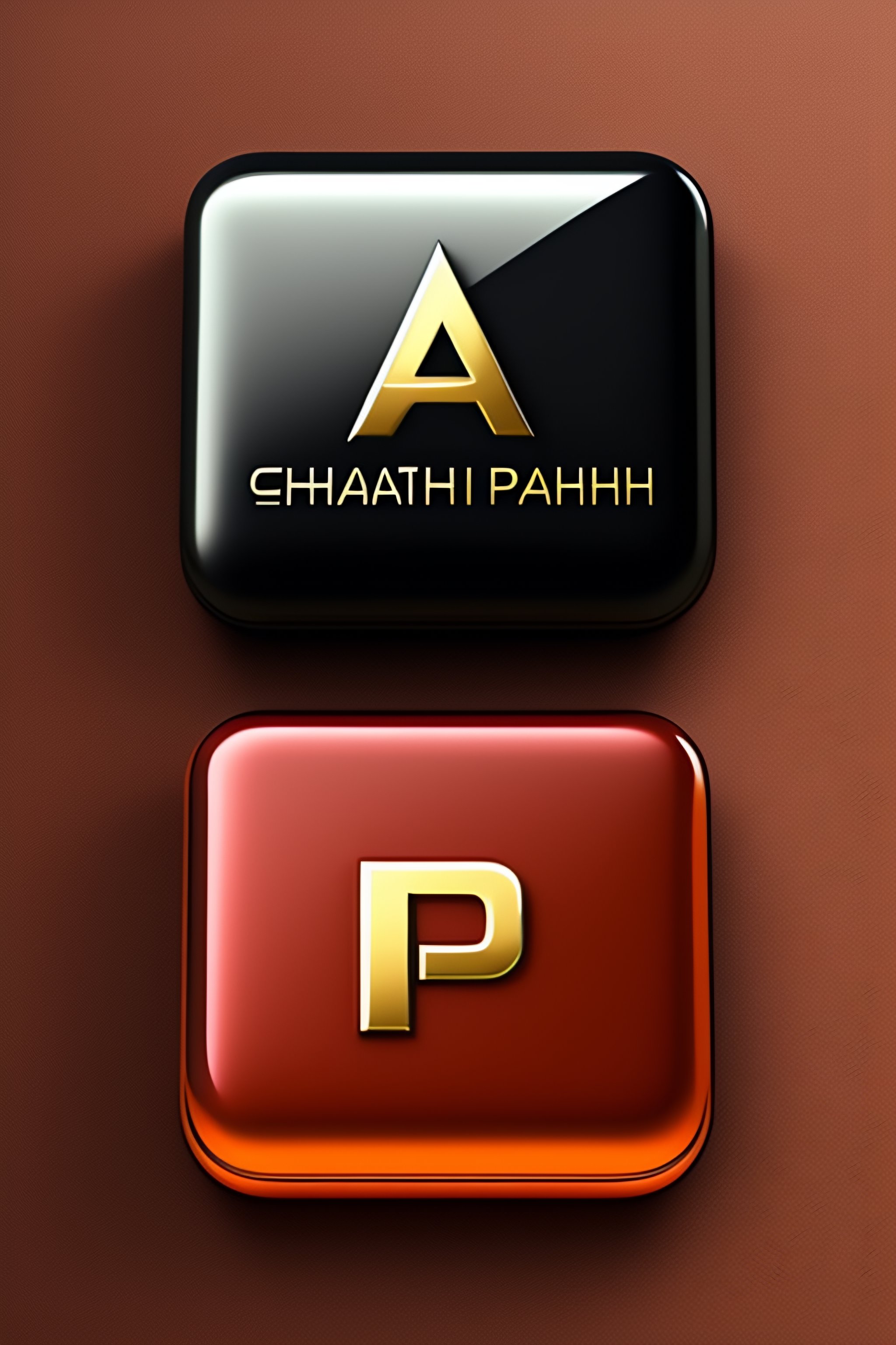 Lexica - 3d version of the chat patwah logo