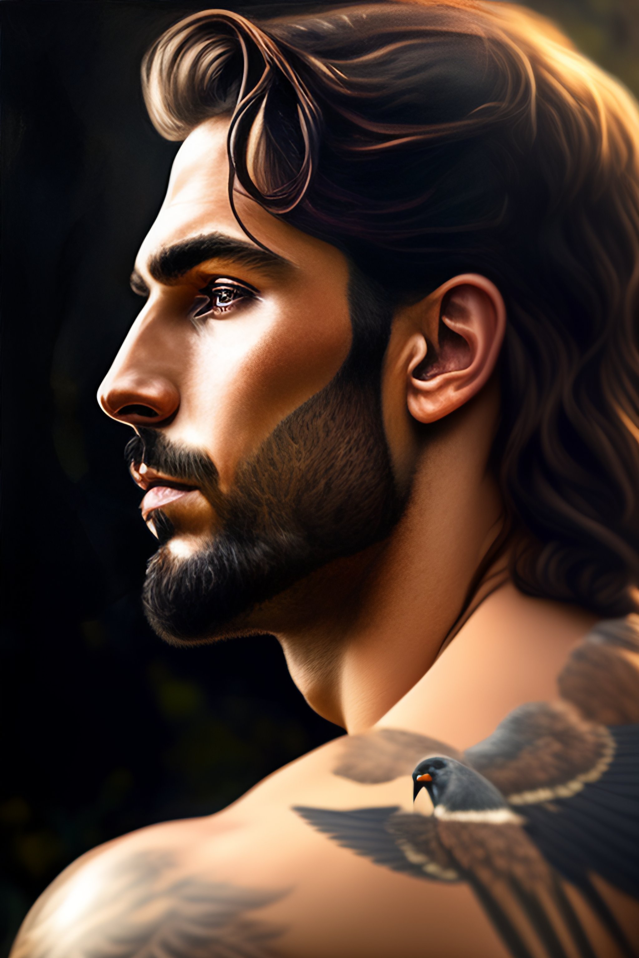 Lexica - Beautiful portrait, man, realistic detailed mans face portrait ...