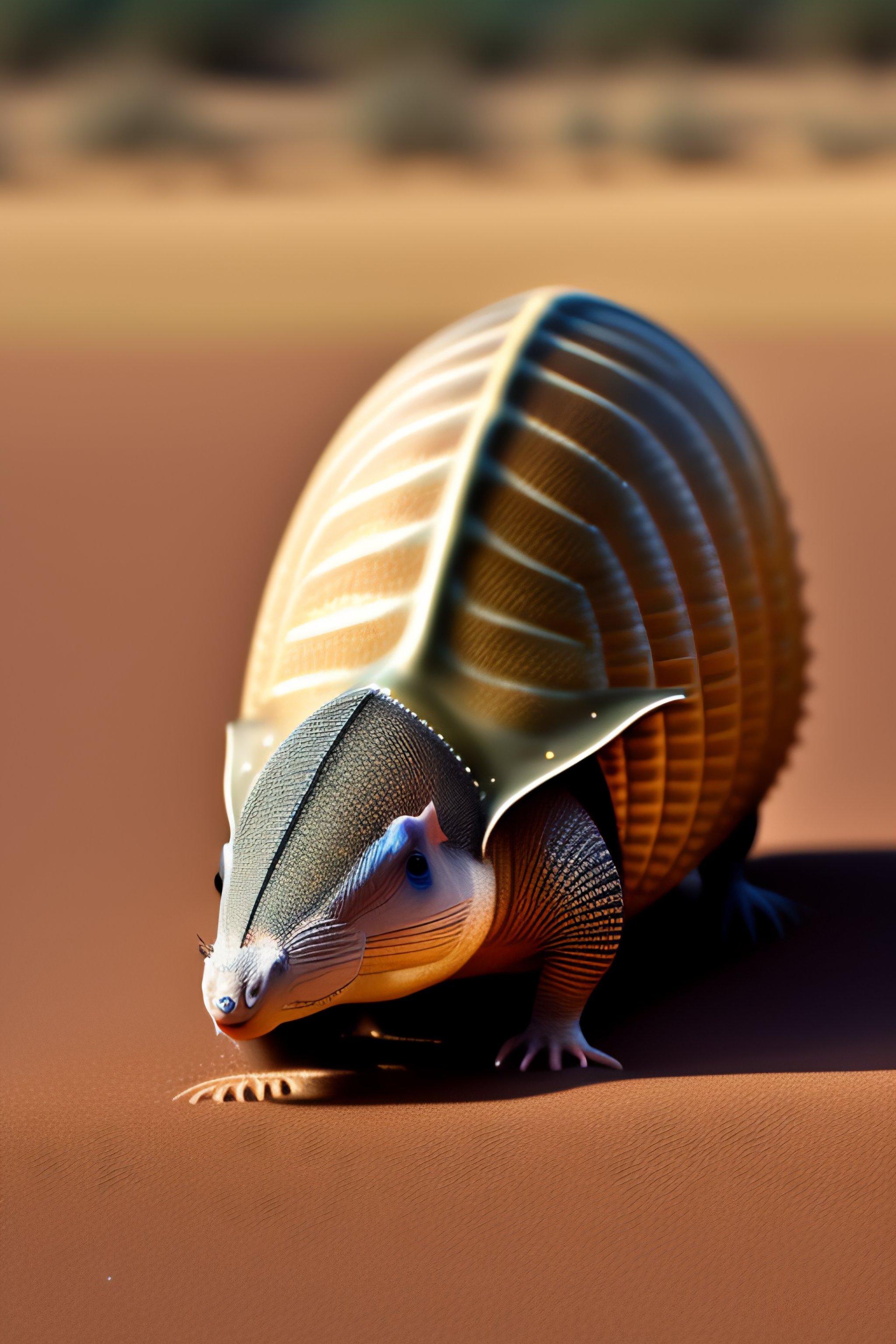 Lexica - Armadillo with dental turtle shell