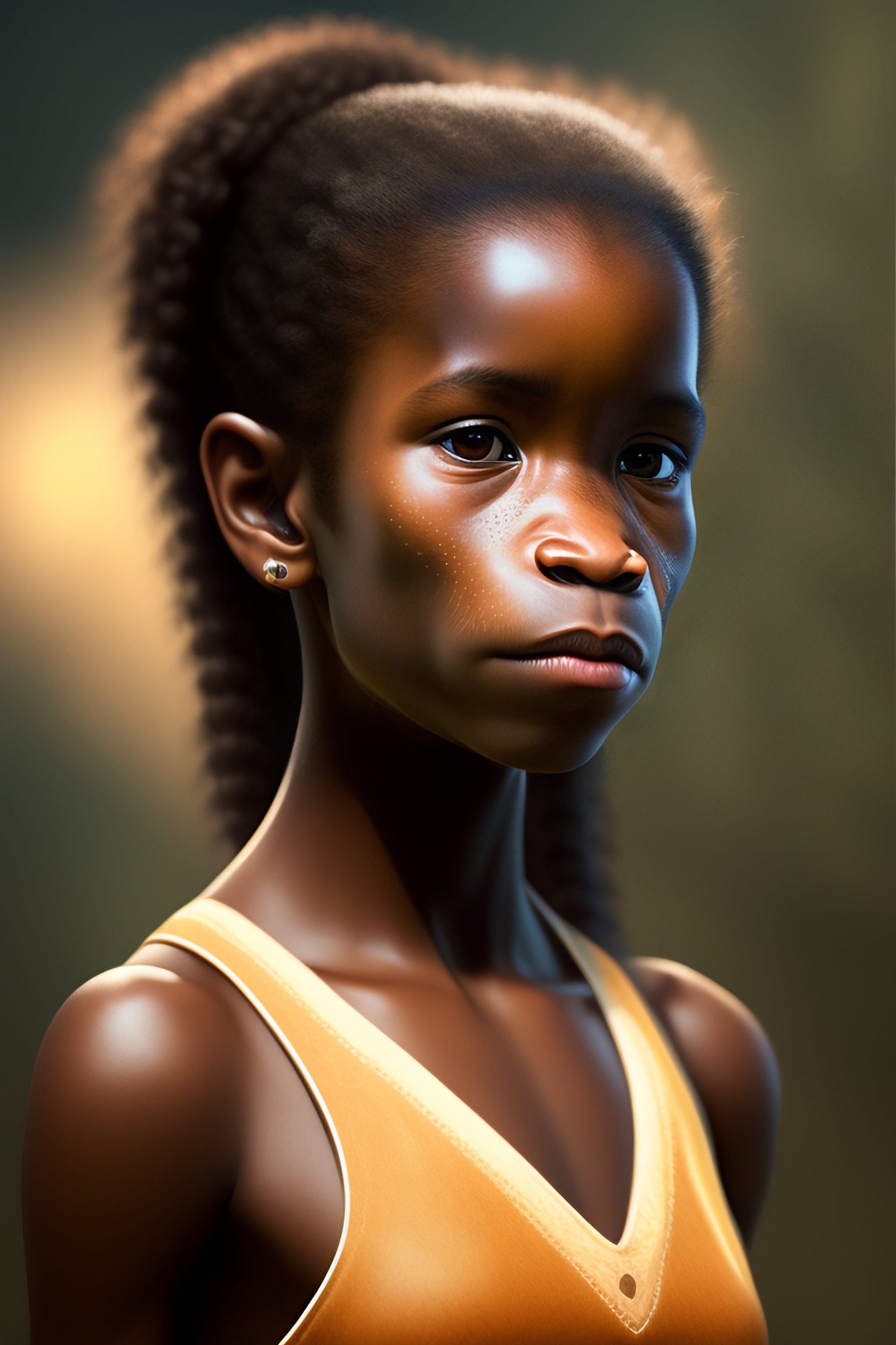 Lexica - Australopithecus afarensis in the form of a girl, with no ...