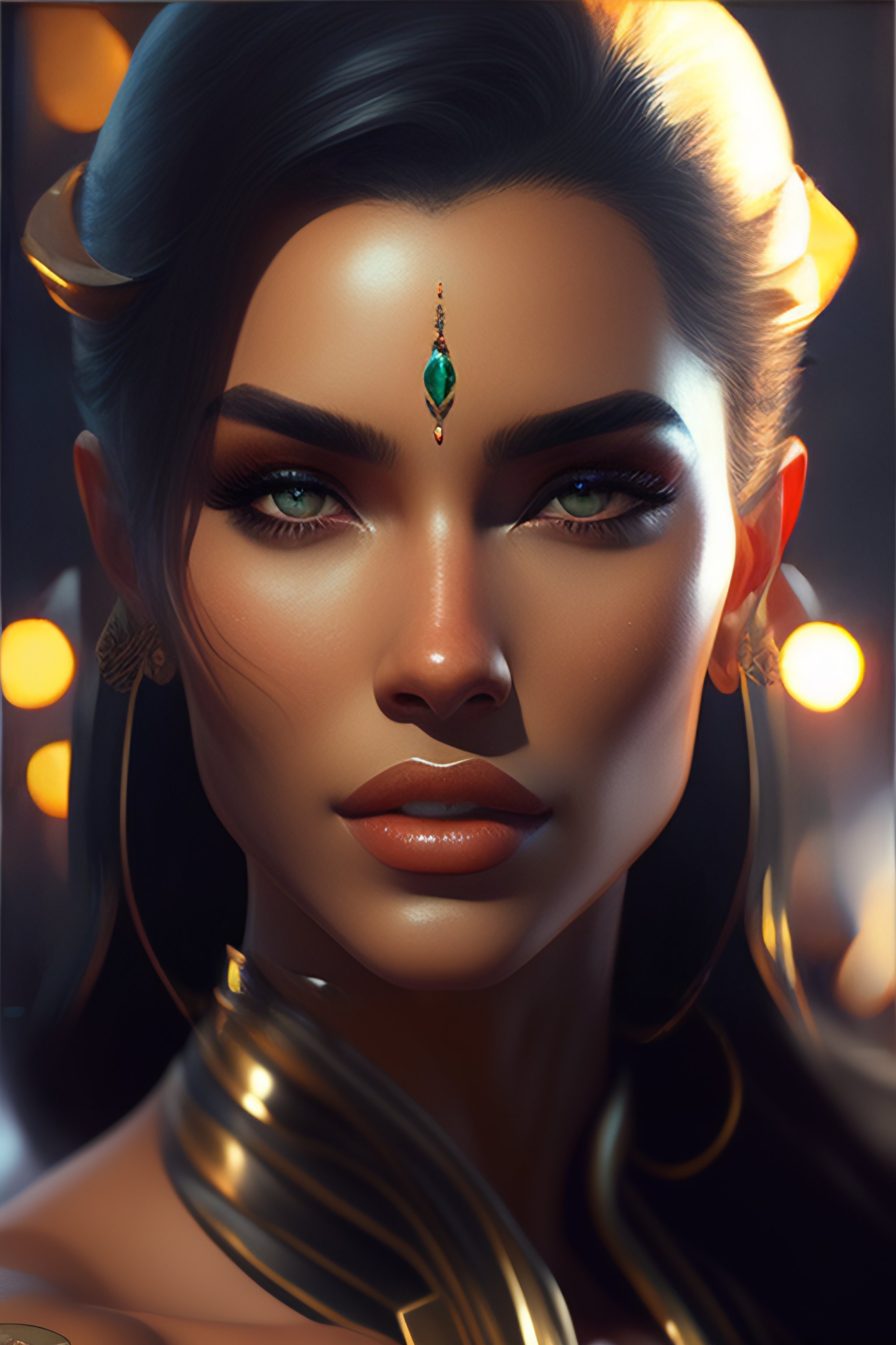 Lexica - Hypnotised, faces symmetrical eyes, character concept art ...