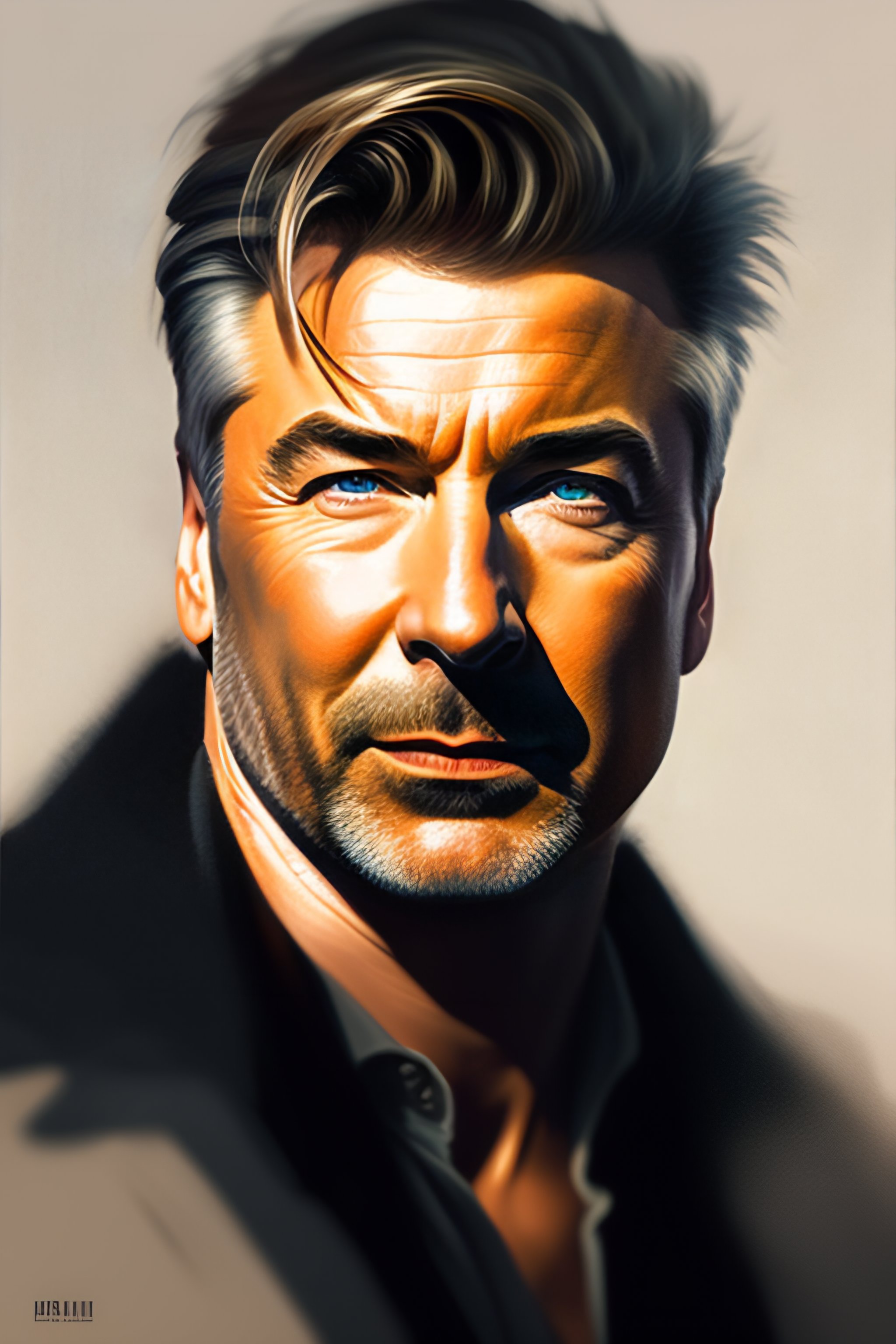 Lexica - A portrait of alec baldwin, digital painting, greg rutkowski ...