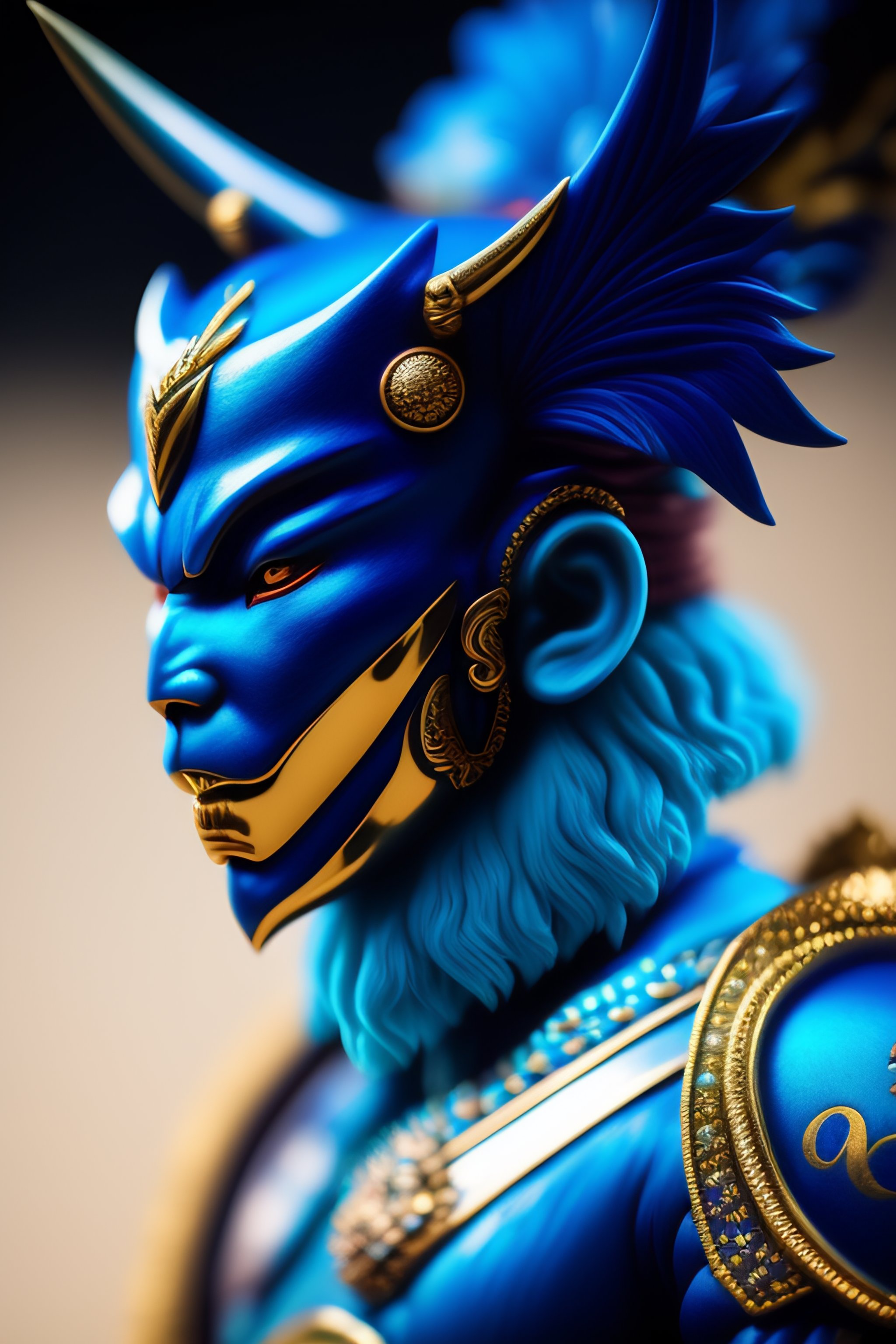 Lexica - Japanese blue demon