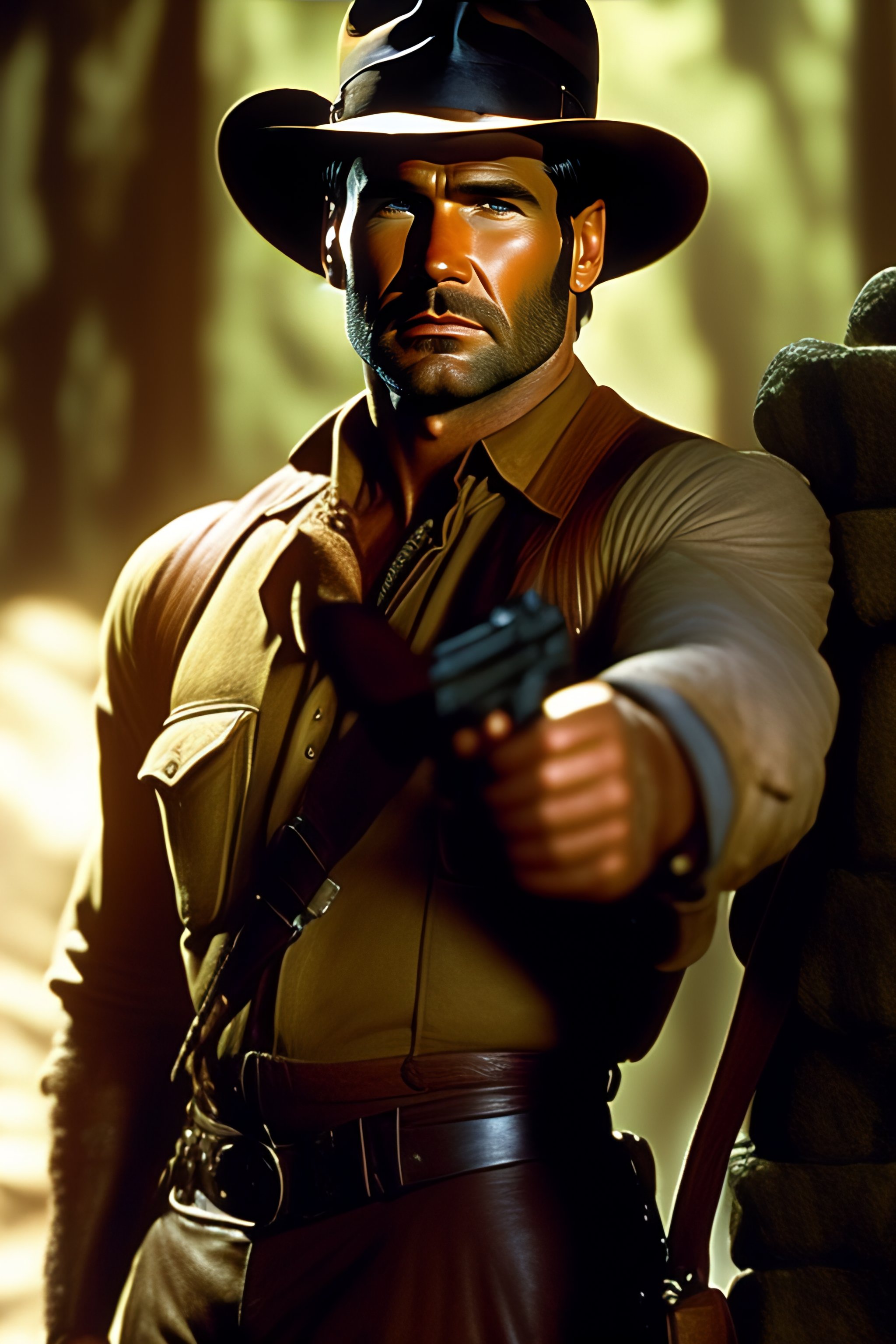 Lexica - Indiana Jones is a character known for his rugged, adventurous ...