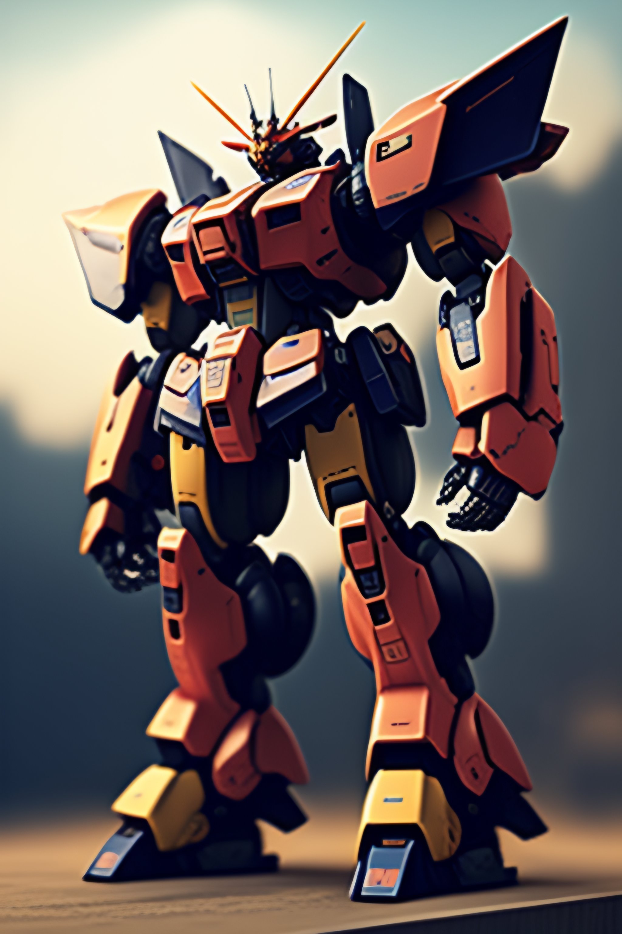 Lexica - Gundam Mech robot figth Japan