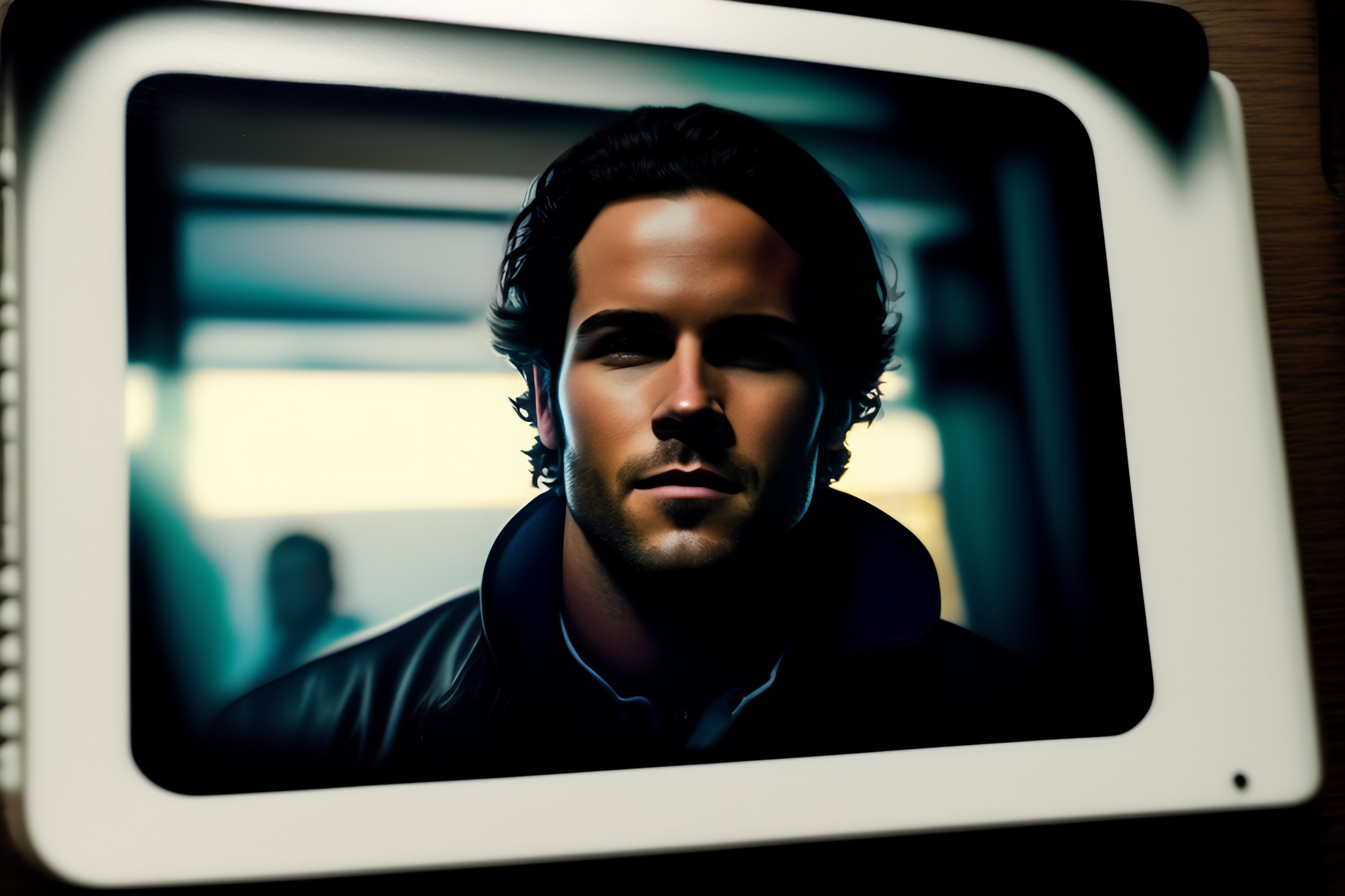 Lexica - Polaroid image of Mitch Rapp, from American Assassin novel, in ...