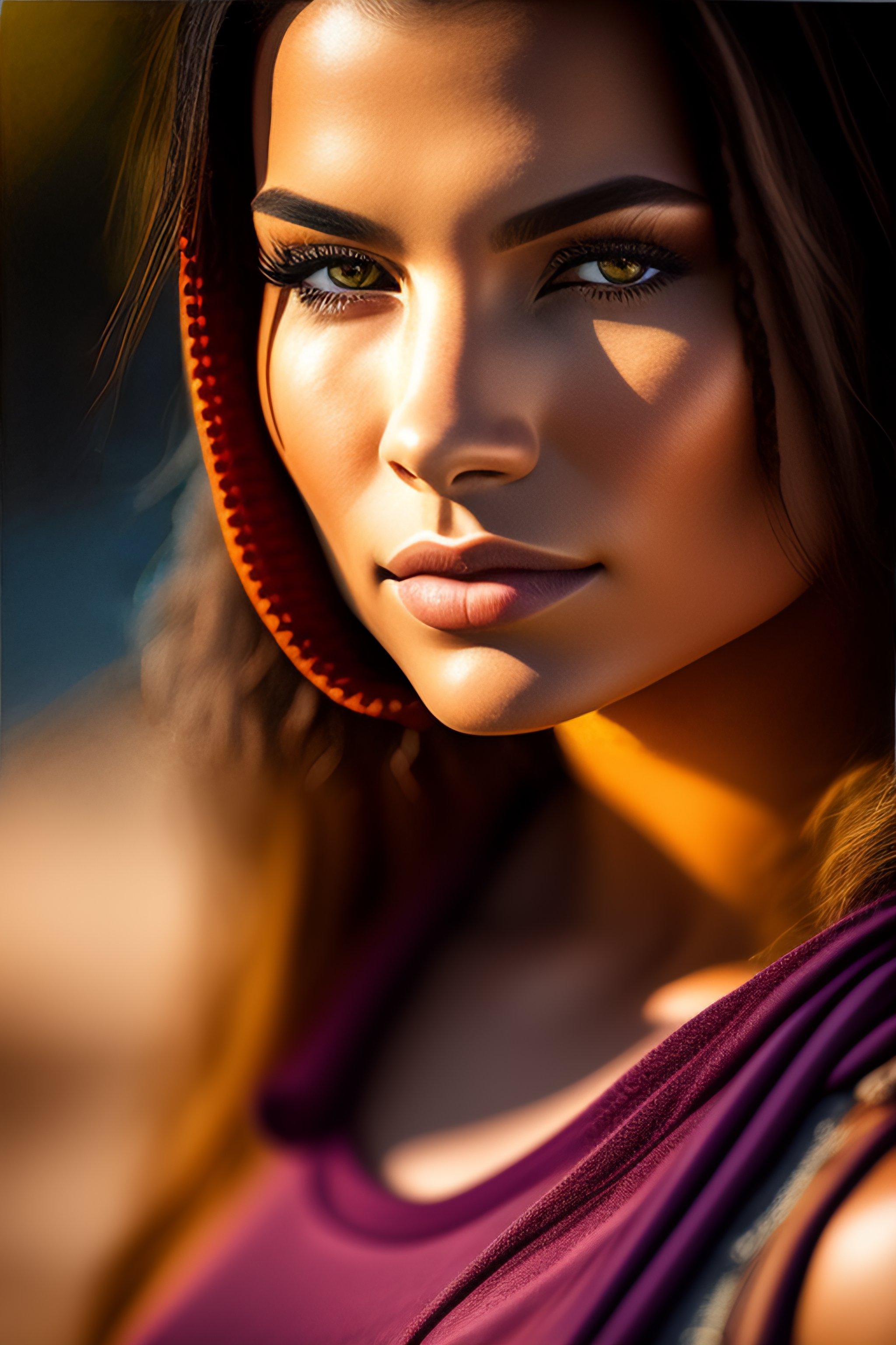 Lexica - Portrait of a caucasien bodybuilded girl, full body shot ...