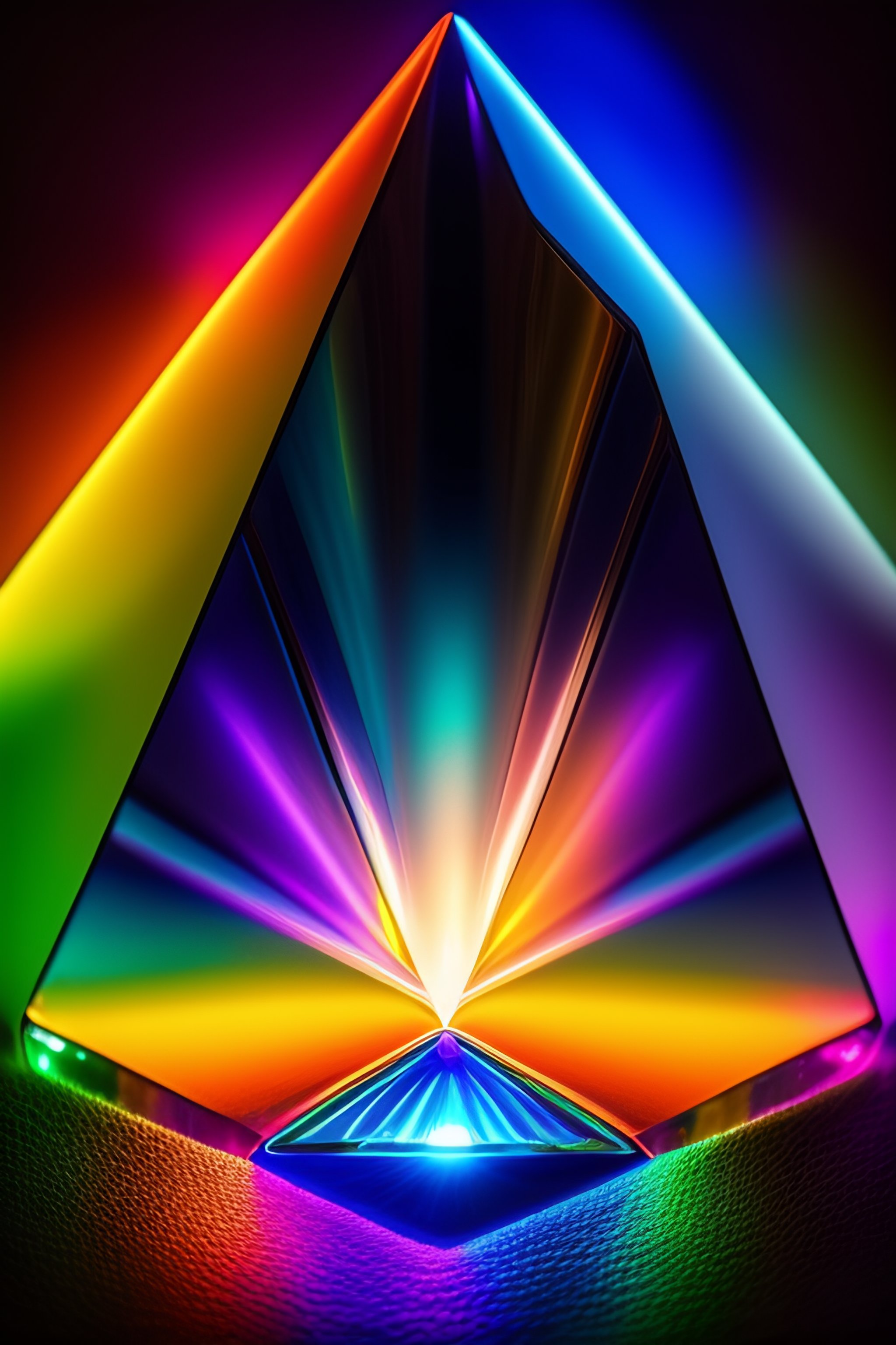 Lexica - Light refracting through a multi-faceted diamond, brilliant ...