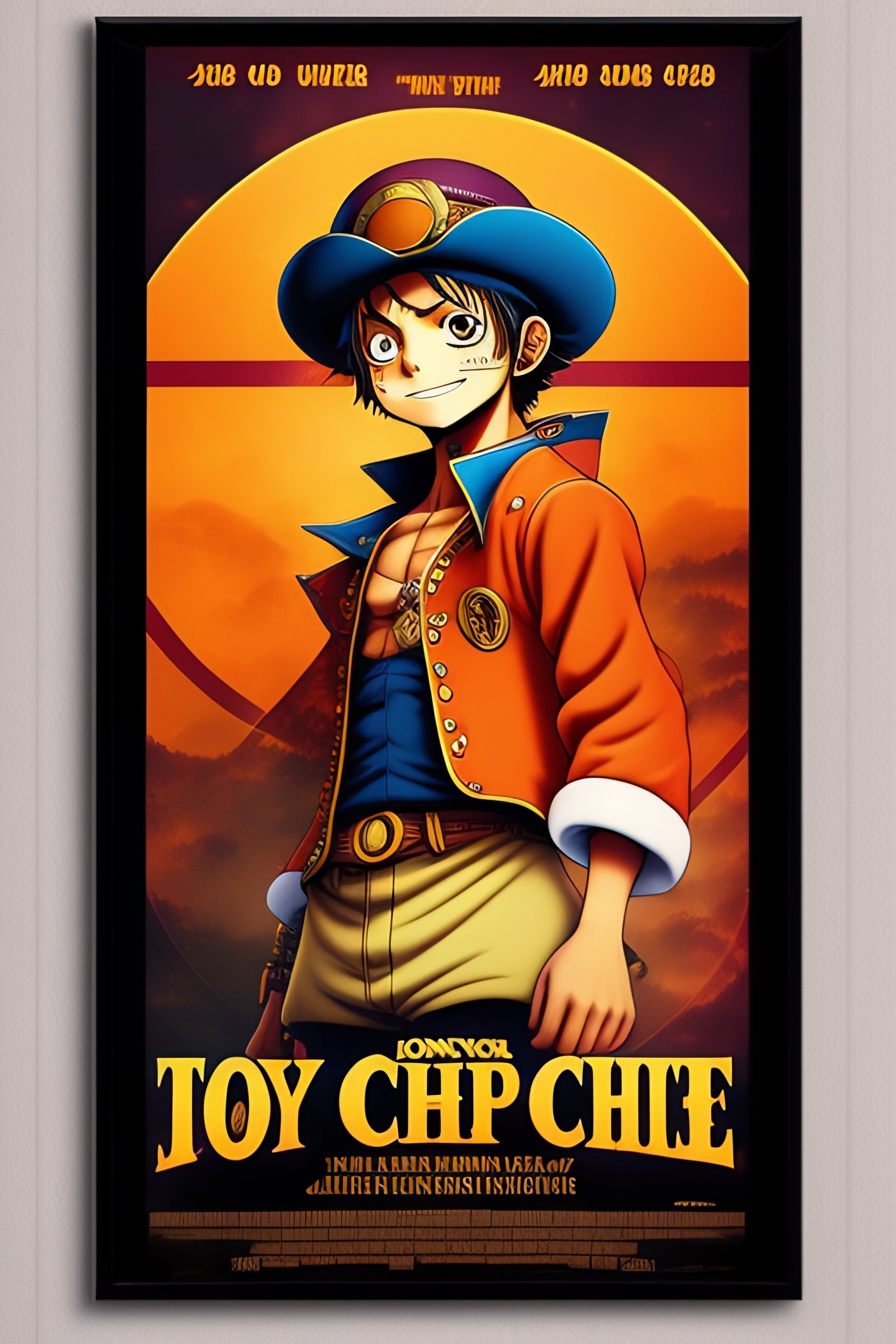 Lexica - “Tony Tony chopper” one piece 35 mm vintage poster