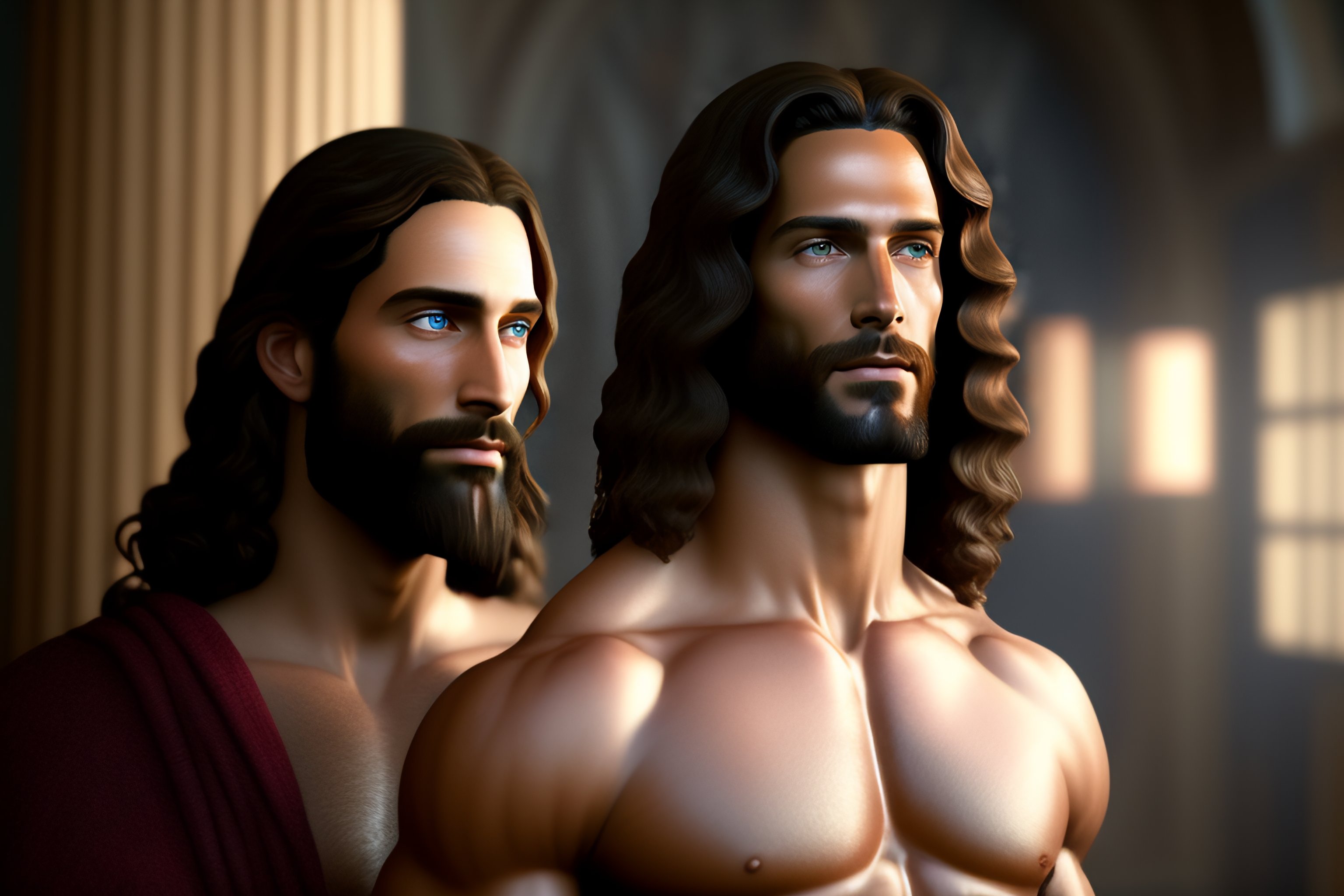 Lexica - Photo realistic of Jesus in our day in USA