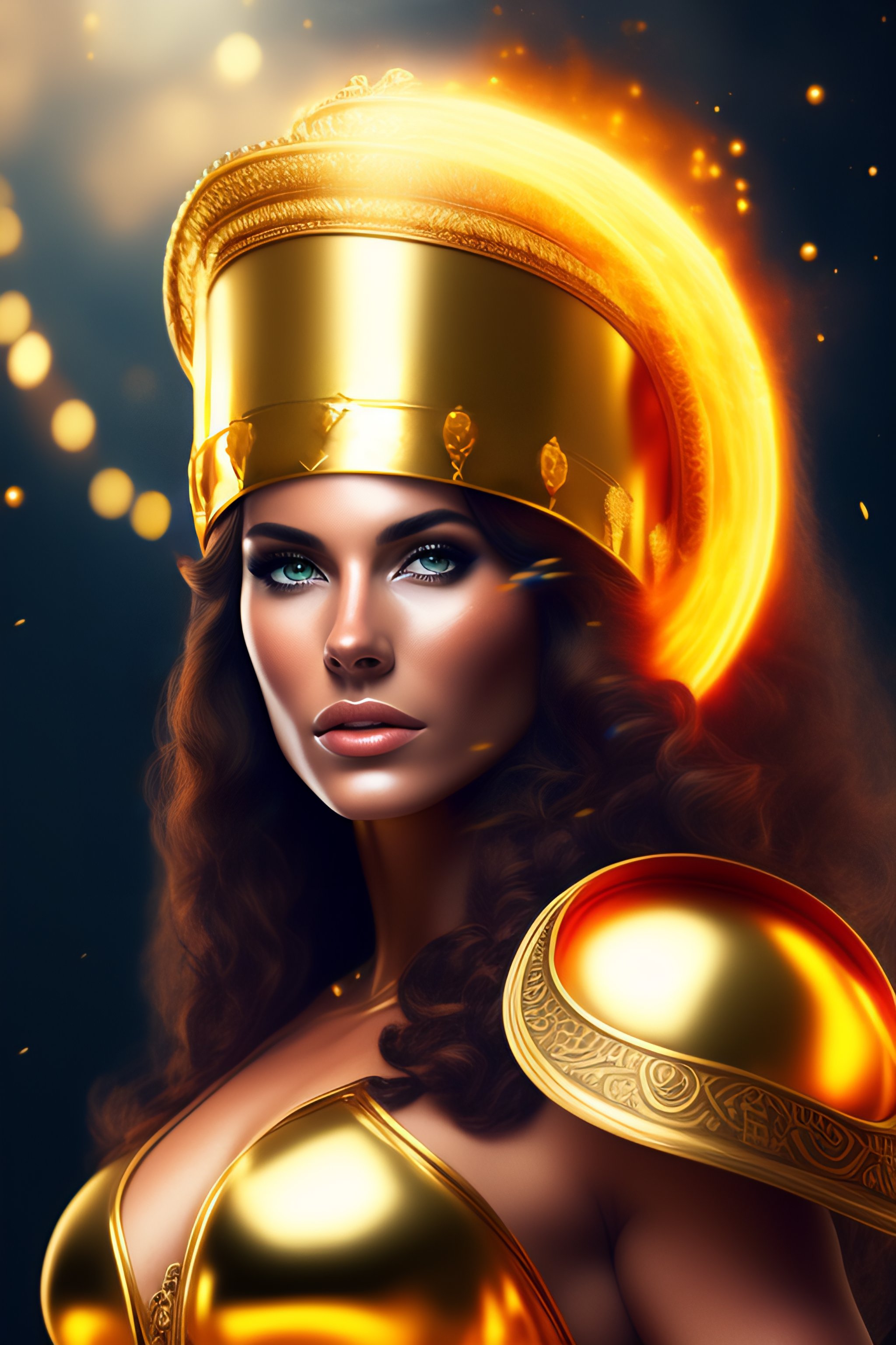 Lexica - Athena, The Greek gods, Portrait, Pirate, Pirate hat, Pirate ...
