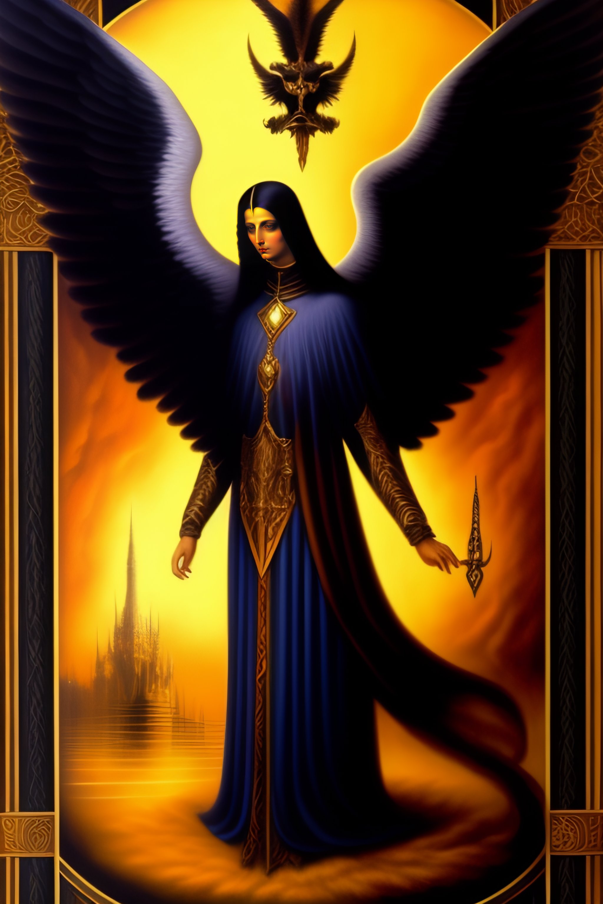Lexica - Angel of death, male mephistofeles, arcane, devil, demon ...