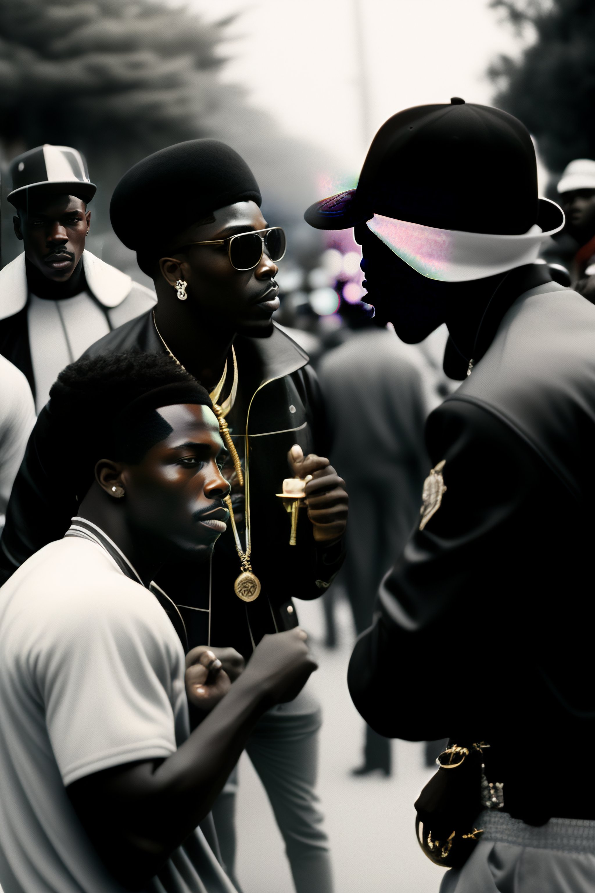 Lexica - Hip hop artists rap battling in the streets of Compton ...