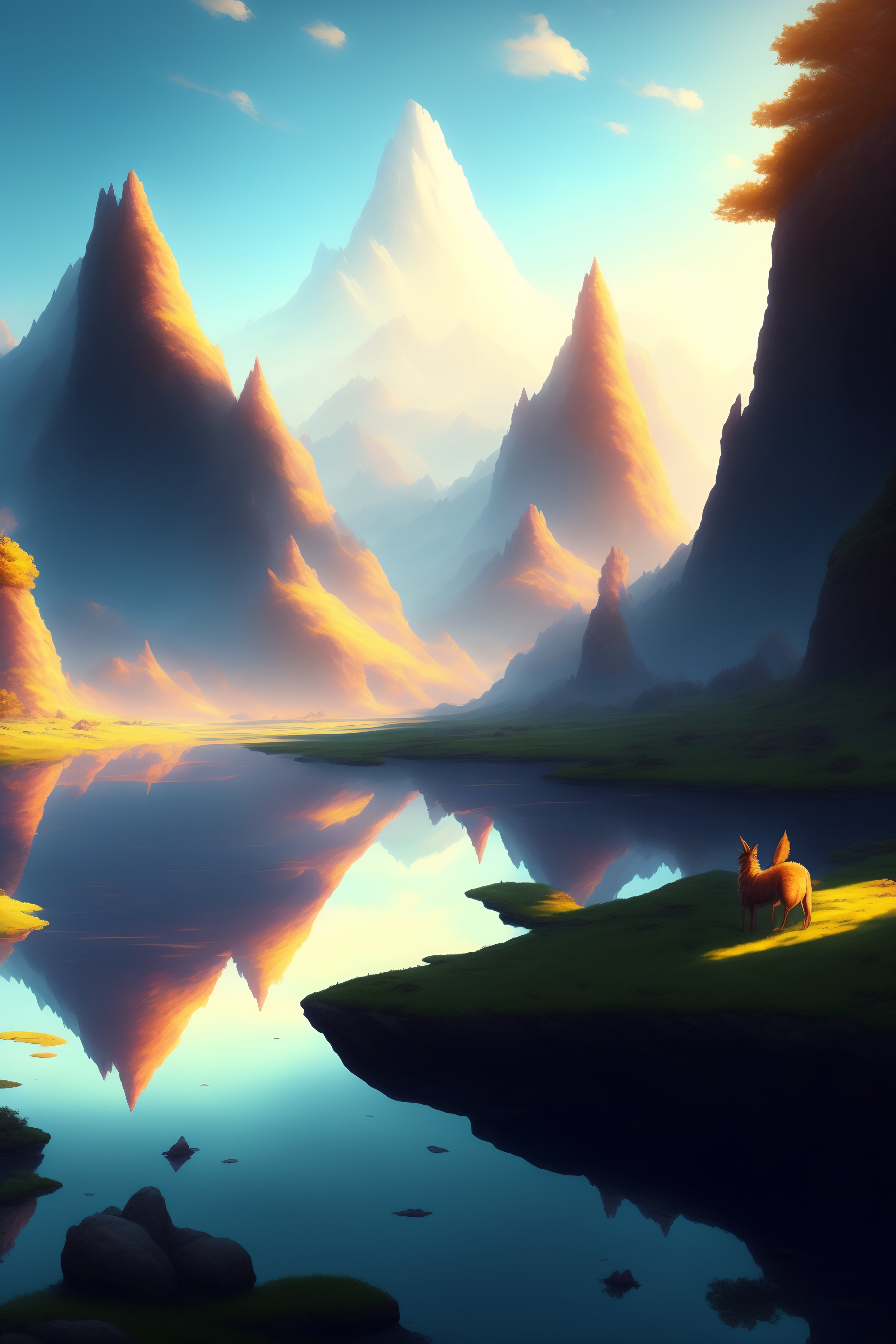 Concept Art Landscape Wallpaper