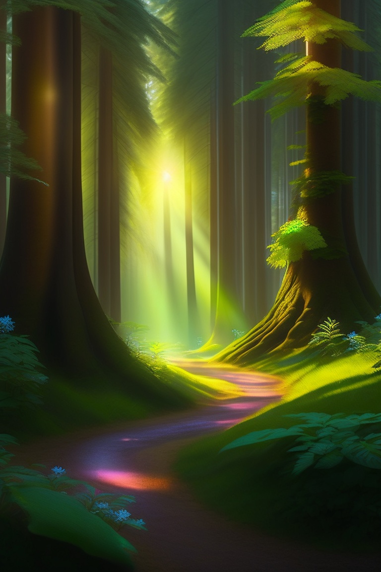 Lexica - You find yourself in a deep enchanted forest, a magical place ...