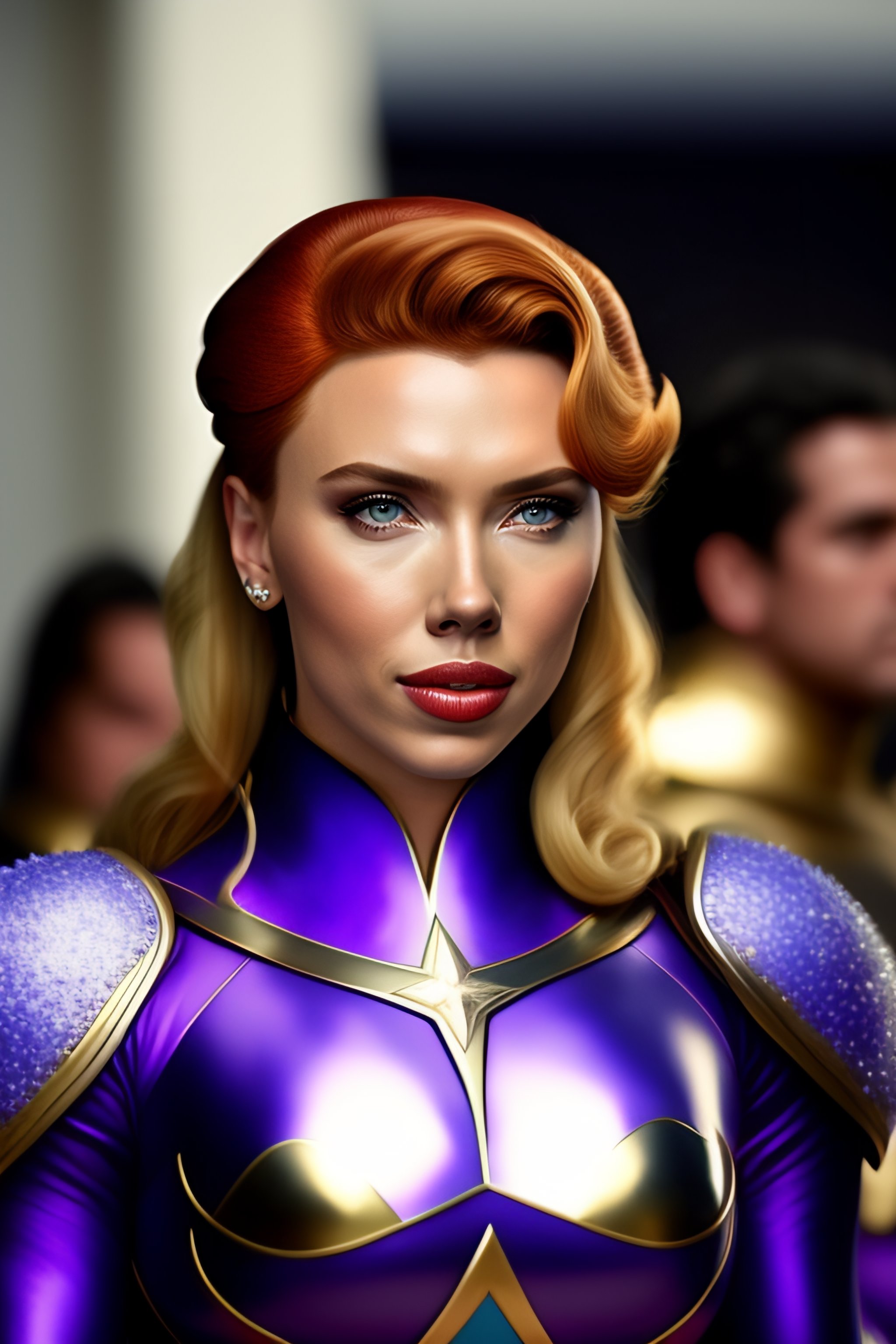 Lexica - Scarlet Johansson as Starlight.