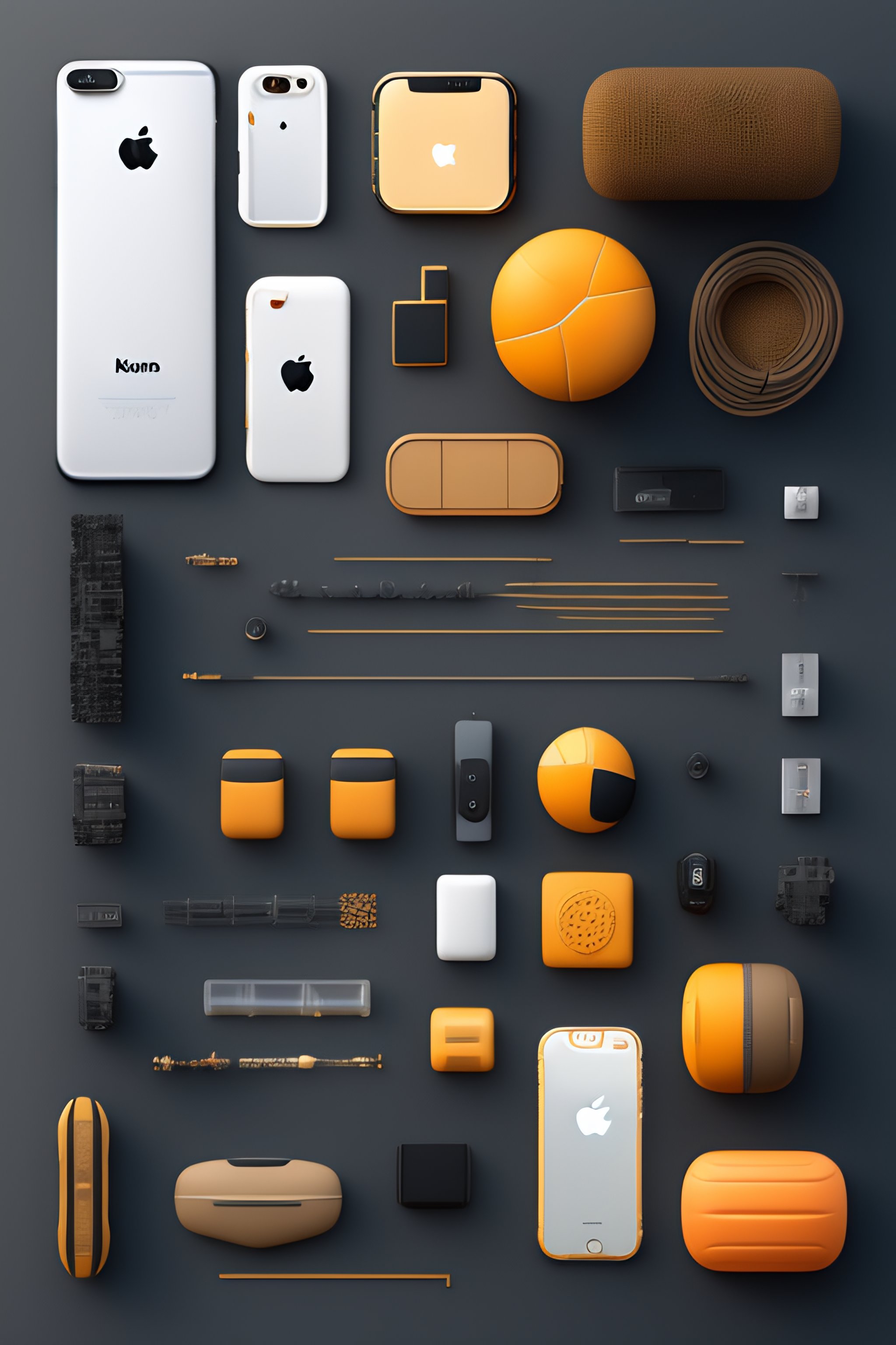 Lexica - Iphone, Costumes and props, Knolling, Knolling layout ...