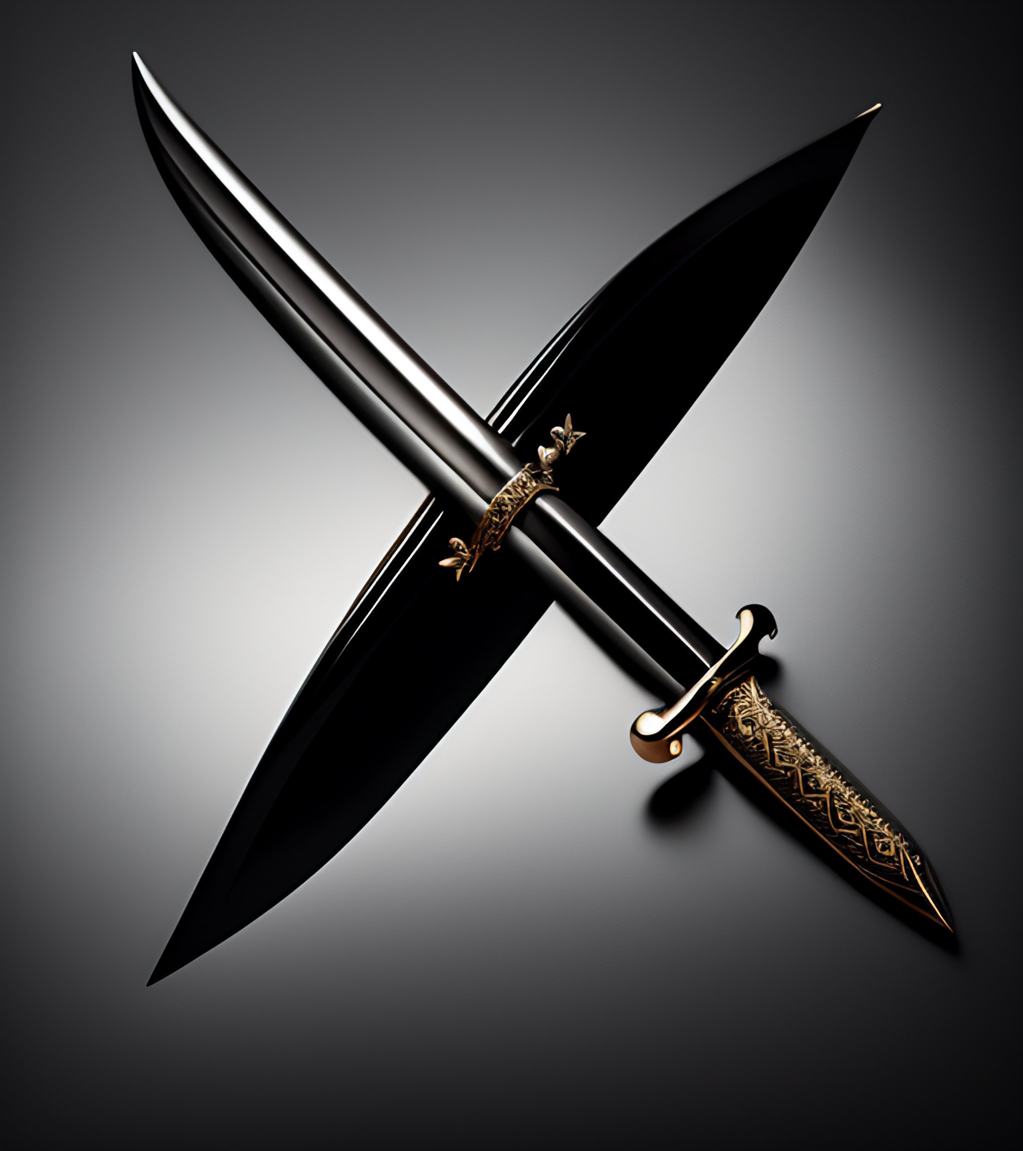Lexica - Dark long Sword , realistic photo , showing all the sword ...