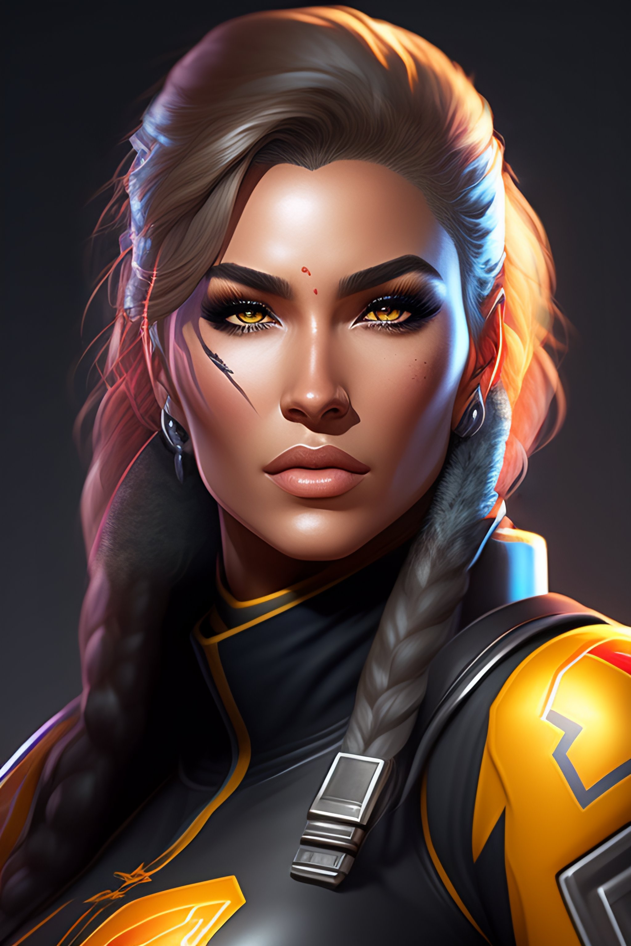 Lexica - The Long Wolf as an Apex Legends character digital ...