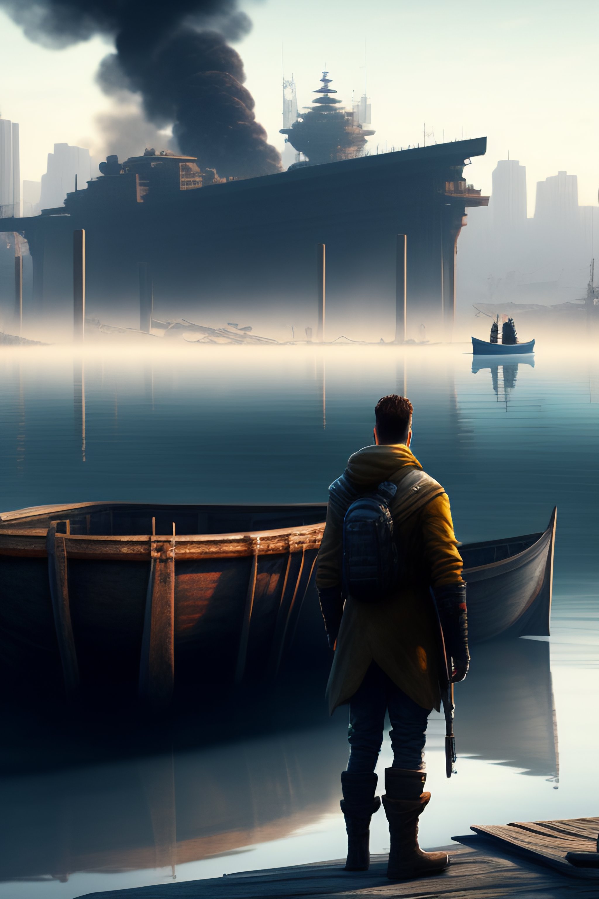 Lexica - Realistic, sharp, post apocalyptic view of the main ...