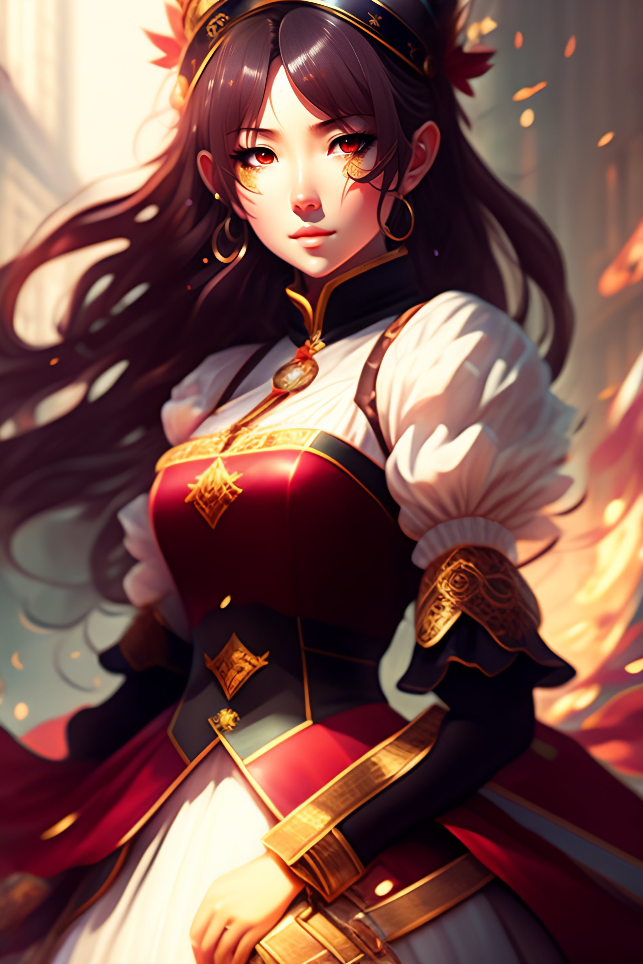 Lexica - Baroque oil painting anime key visual full body portrait ...