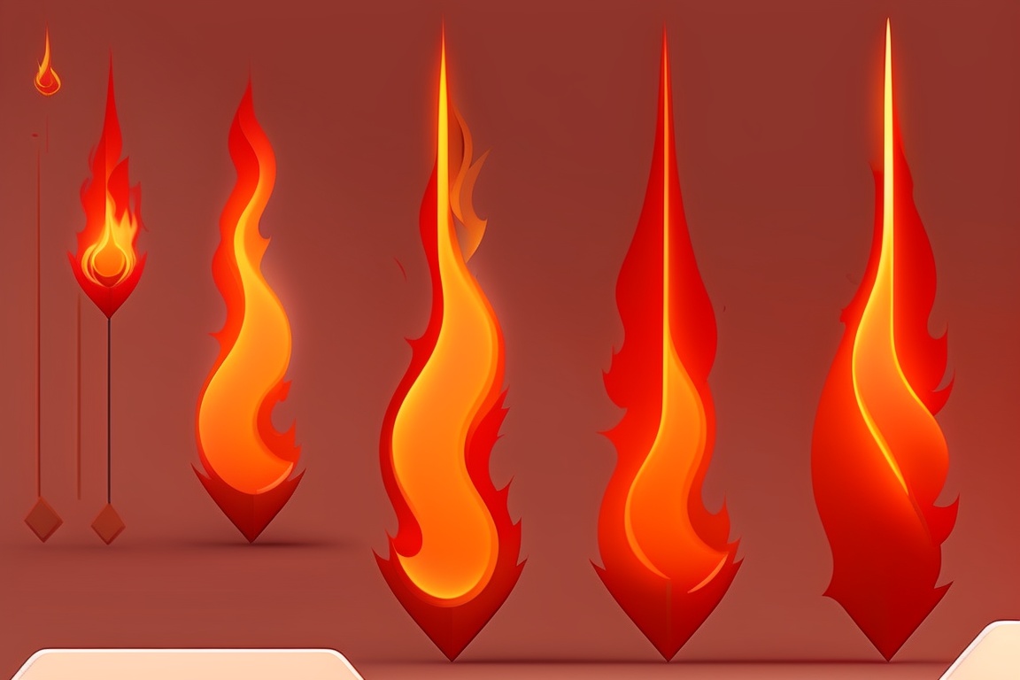 Lexica - Fire,2d,gameart,flat