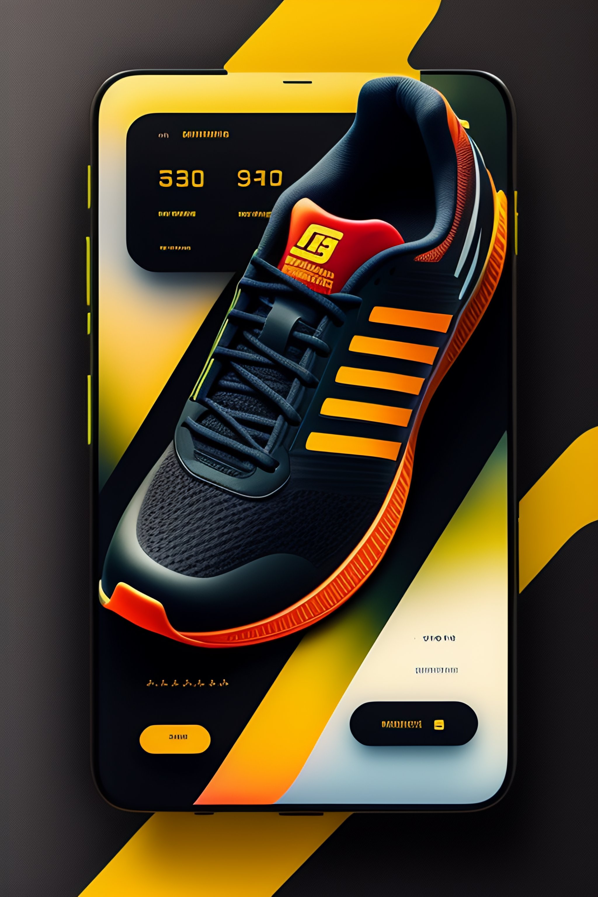 Lexica - Sports shoes ui design