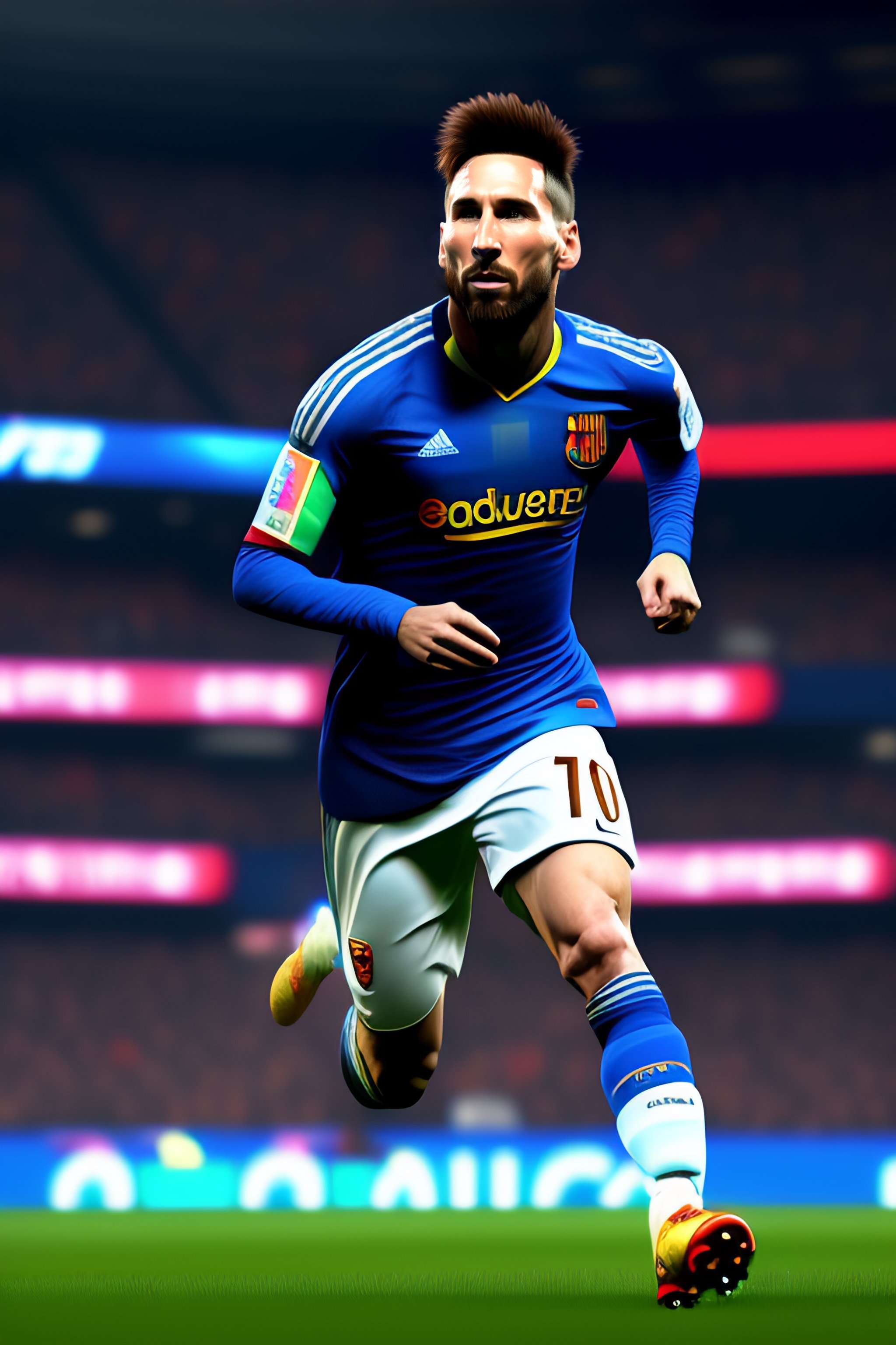 Lexica - Highly detailed potrait of Lionel Messi in magician suit ...