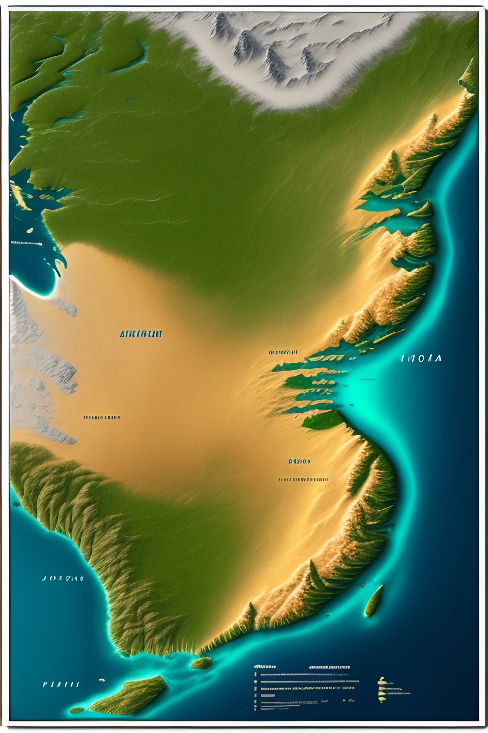 Lexica - Geographical lexicon realistic