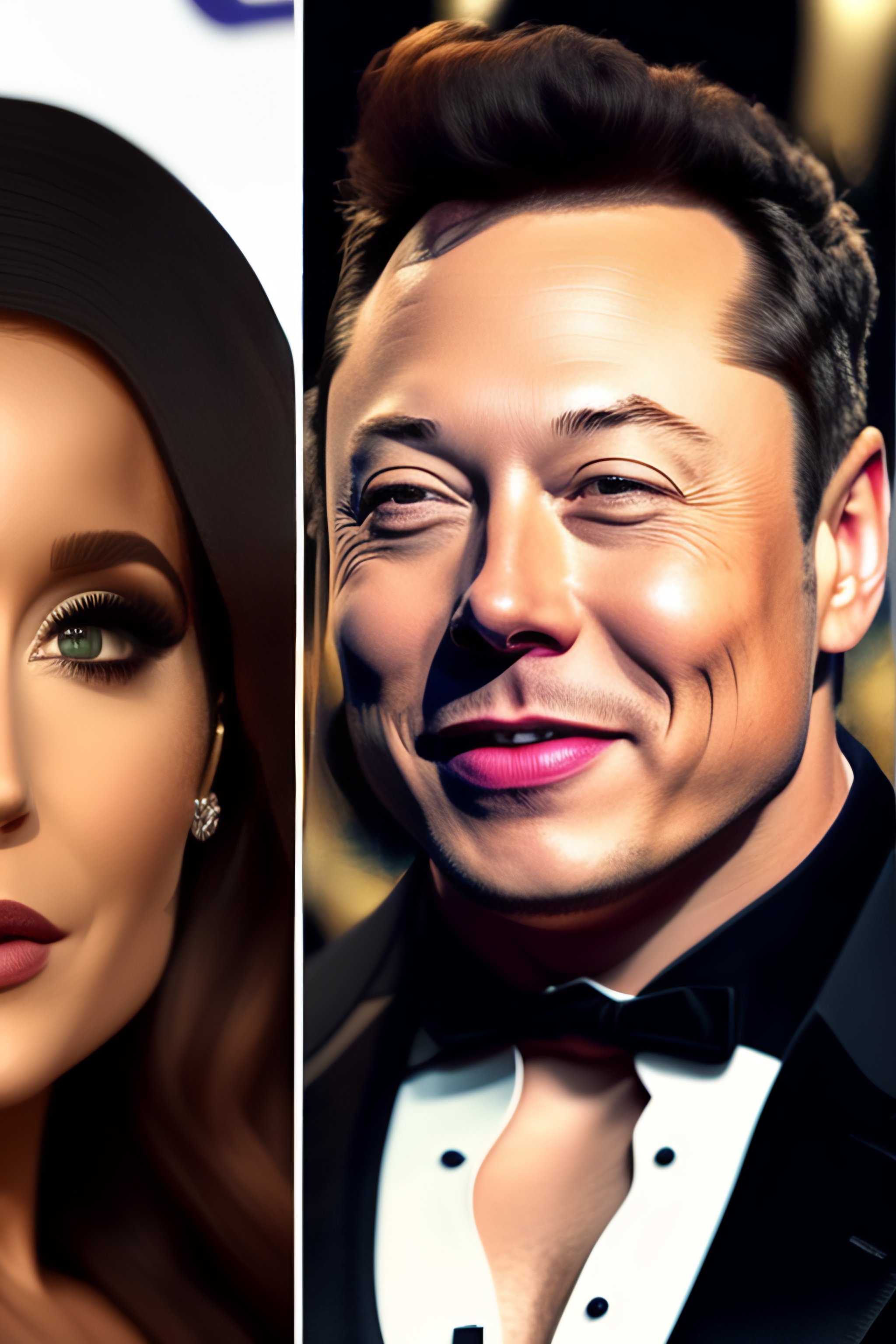 Lexica - Elon musk, ariana grande, 8k, ultra realistic, ray tracing, full body