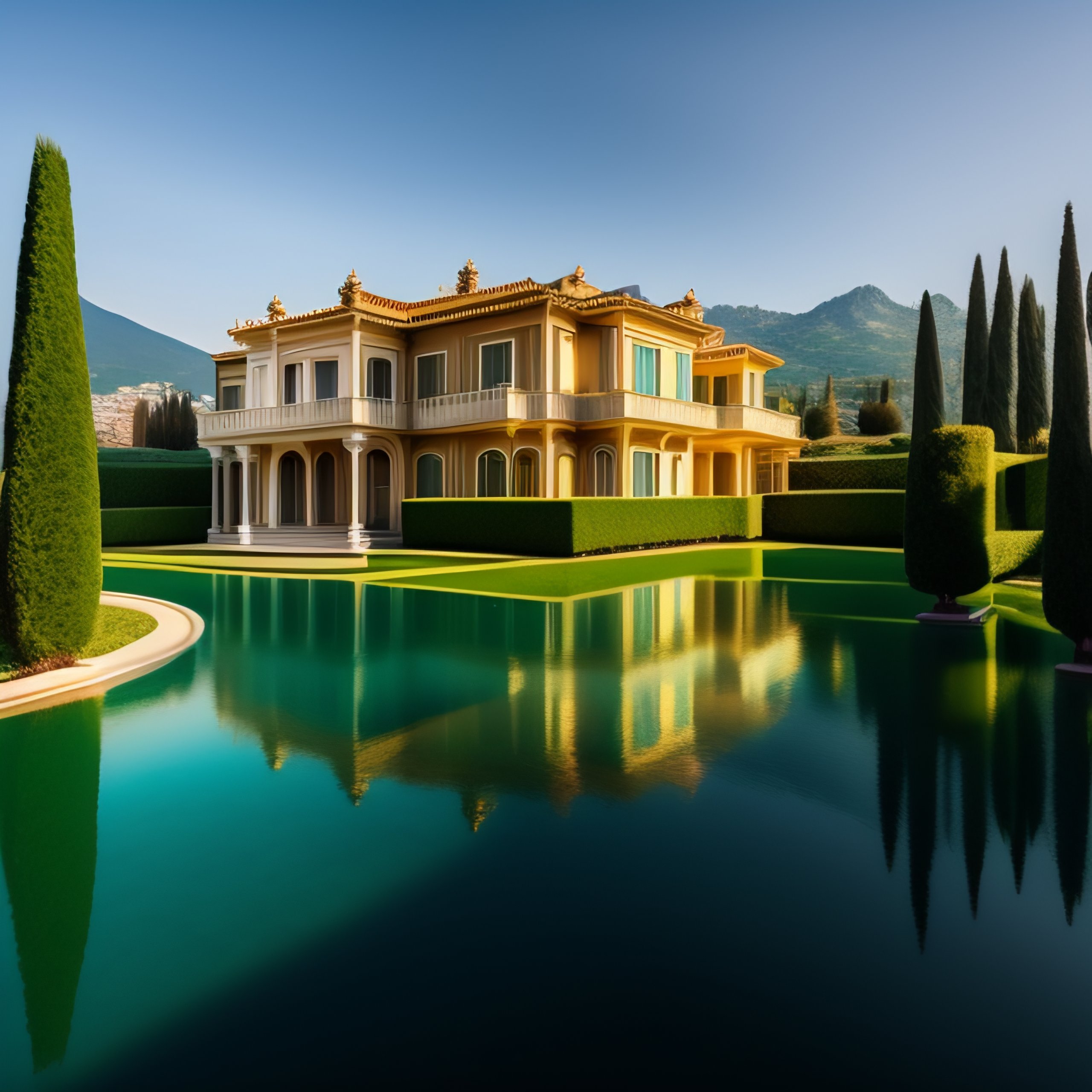 Lexica - Huge mansion in the suburb of napoli