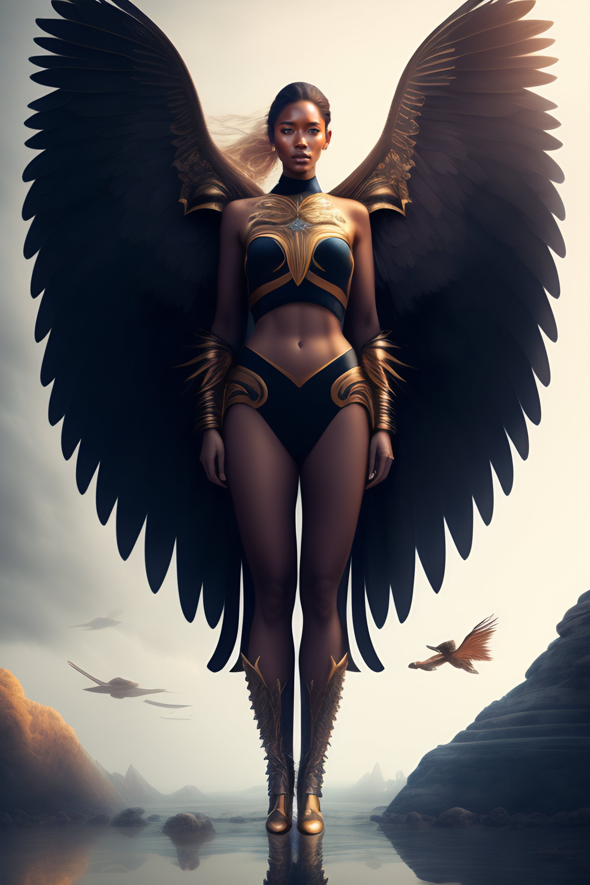 Lexica - Human with wings