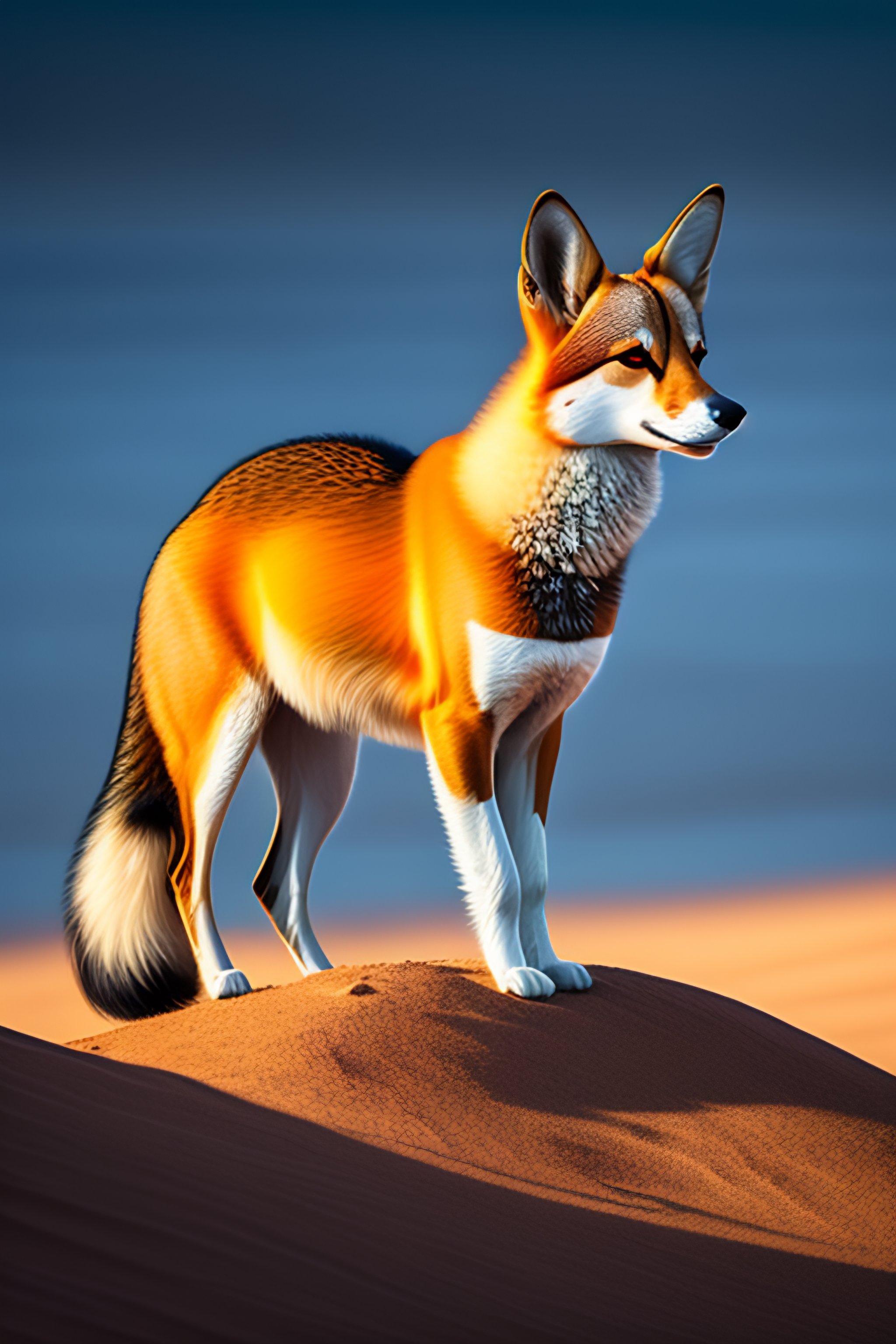 Lexica - Renard à 9 queus