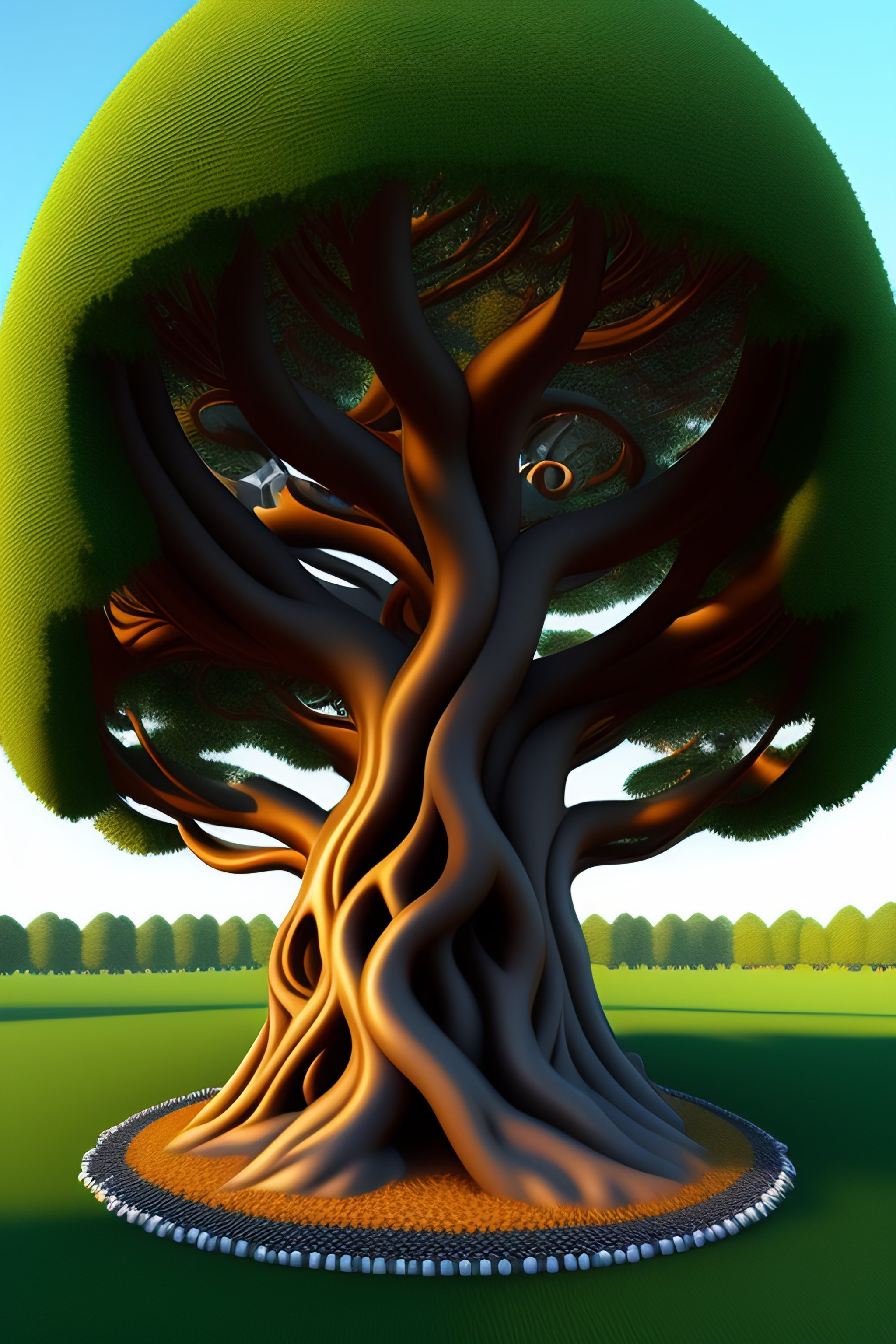 Lexica - Charisma tree made from wirers