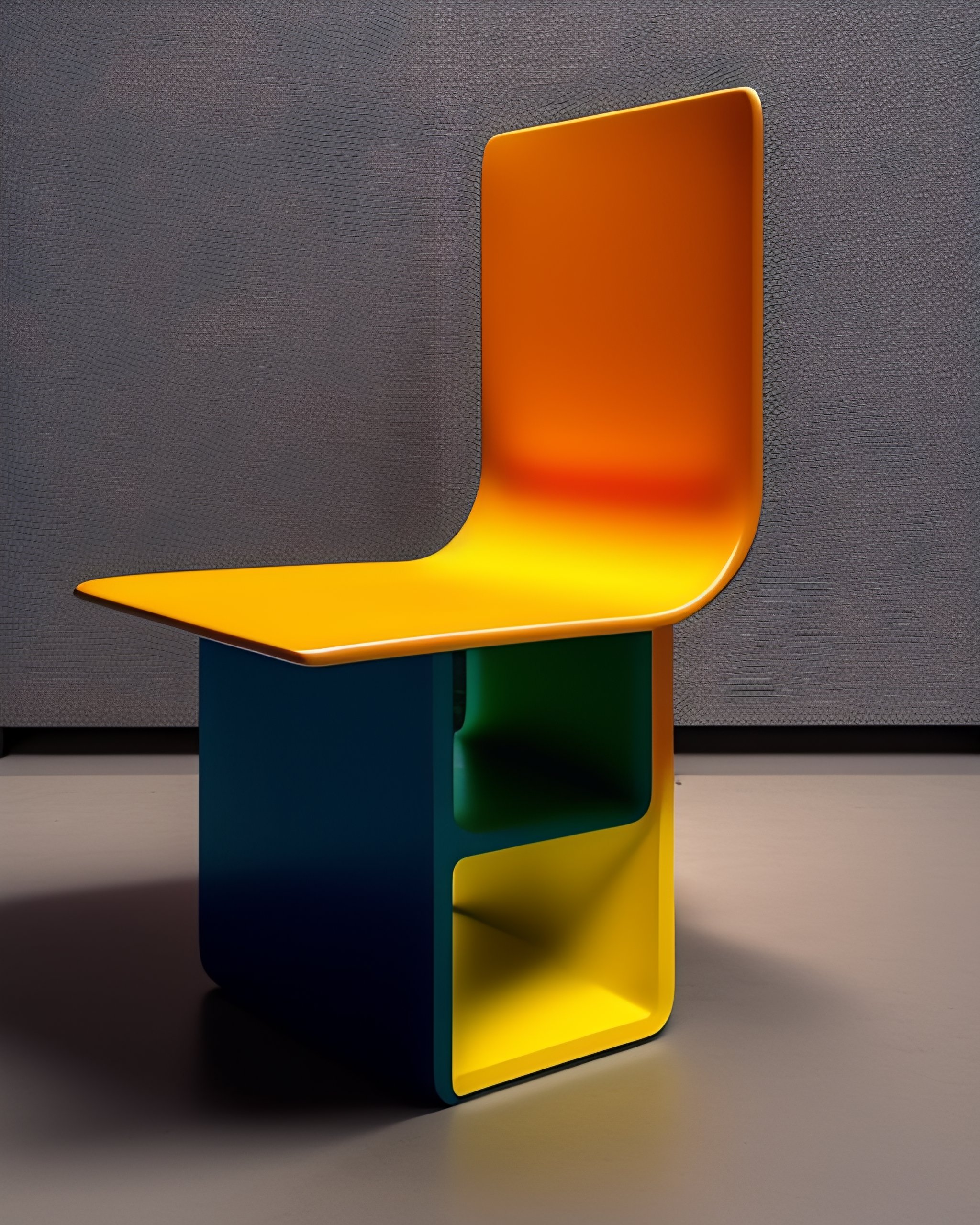 Lexica - A chair by gerrit rietveld, female shape