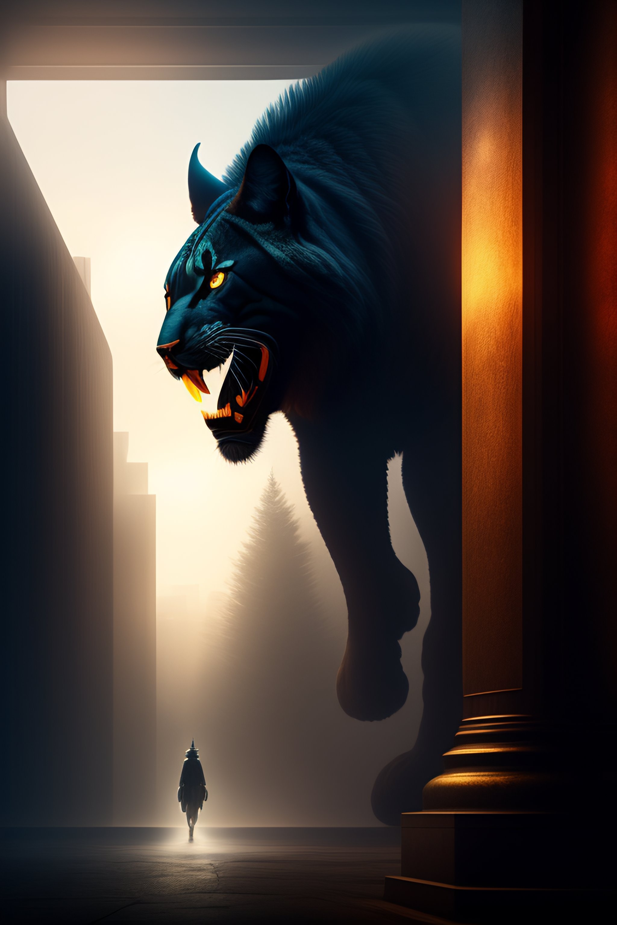 Lexica - A terrifying beast in the shadows