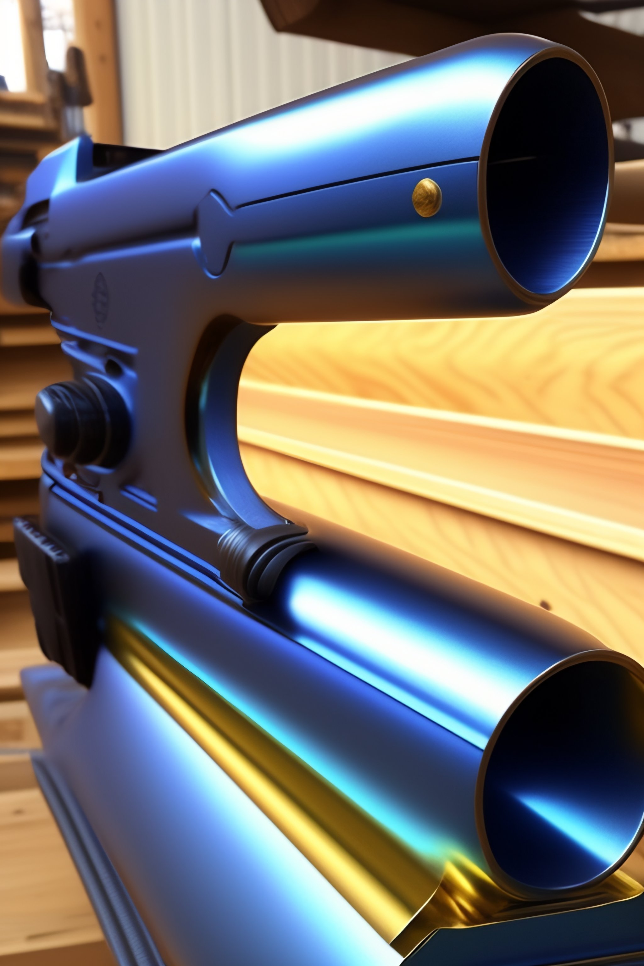 Lexica - Create a gun from a nail gun modified with scrap metal. The ...