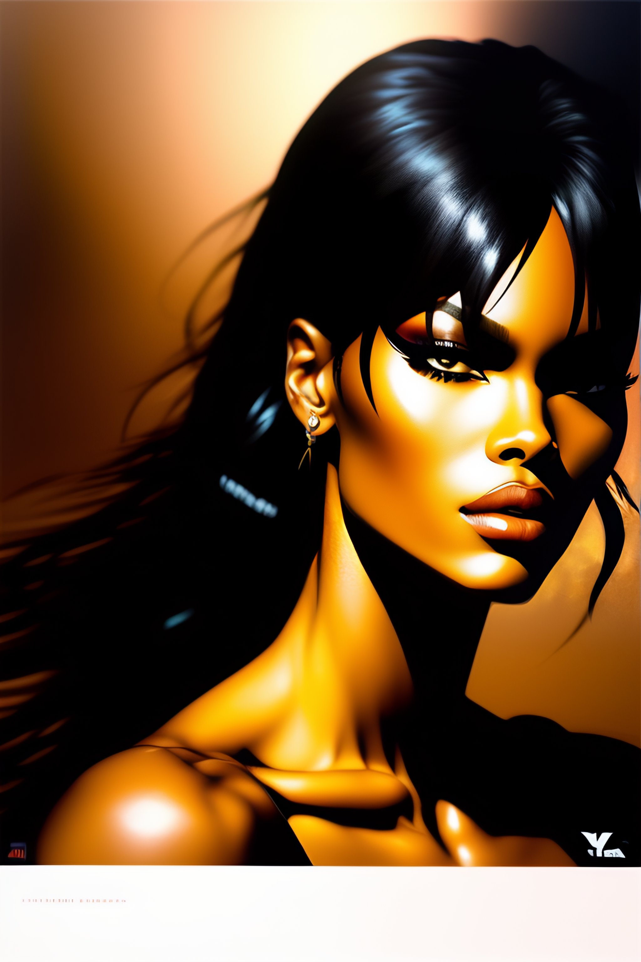 Lexica Tyra Lynne Banks Art By Yoji Shinkawa Sharp Focus Ultra Realistic 32k