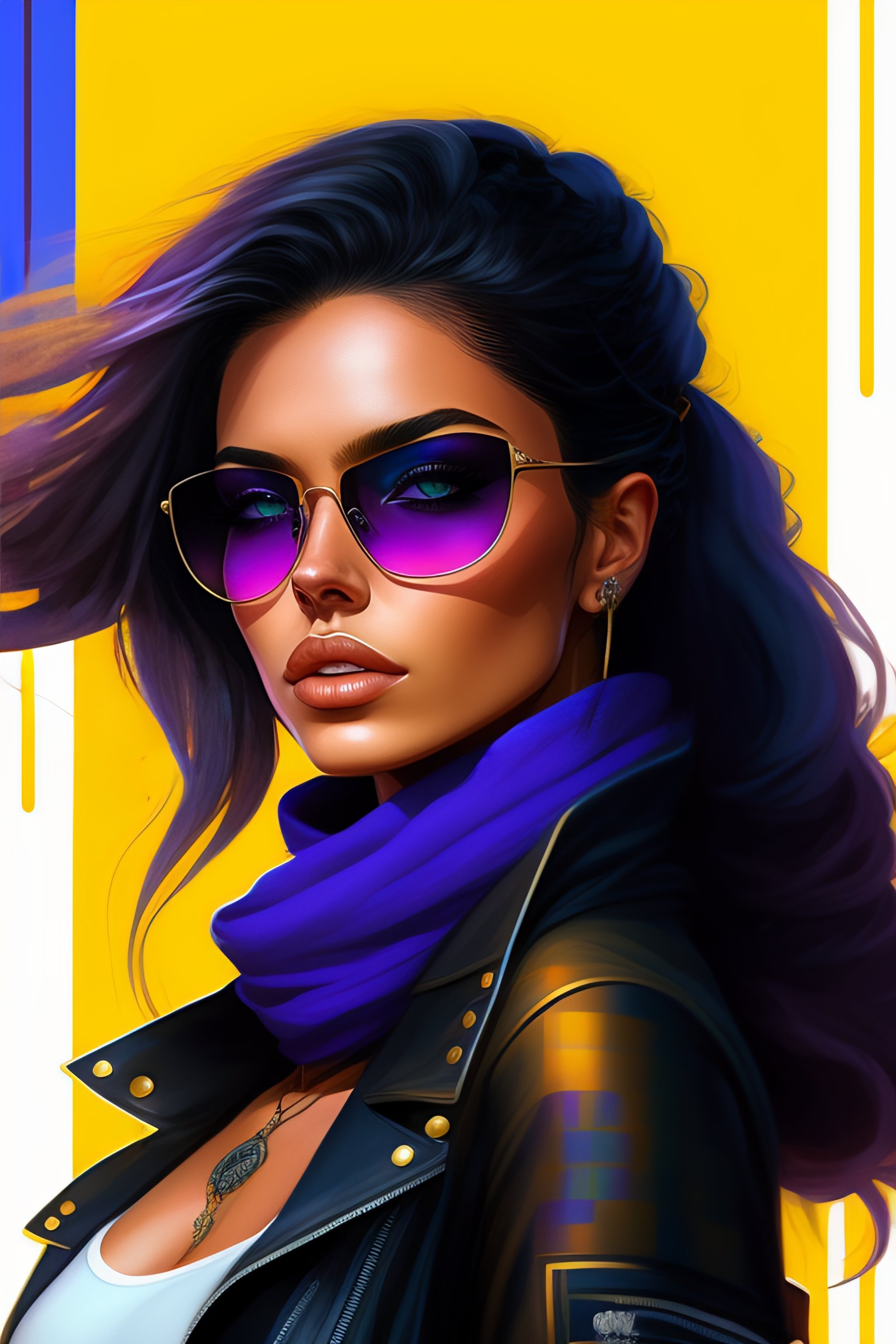 Lexica - Full body highly detailed portrait of muscular adriana lima ...