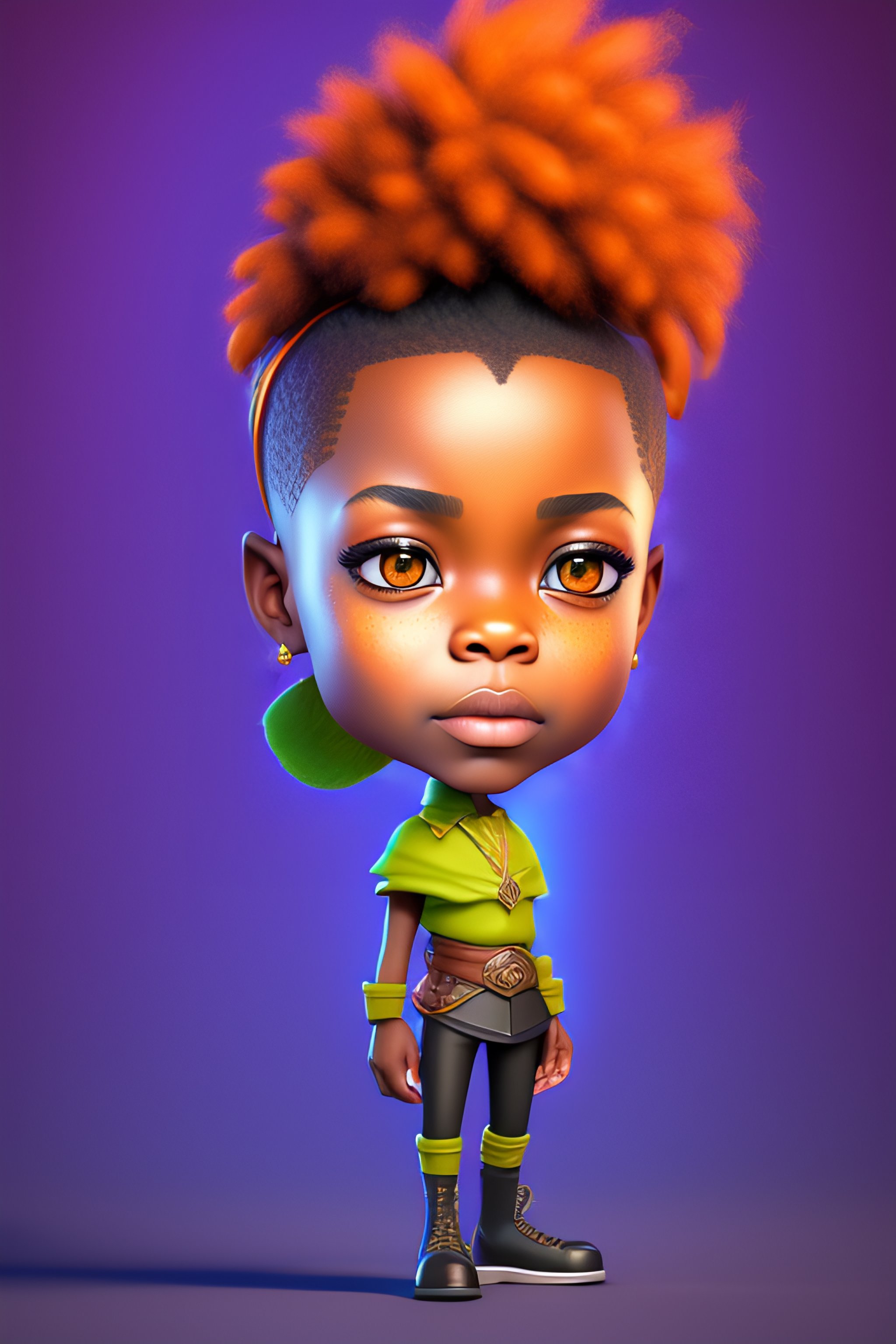 Lexica - An epic fantasy comic book style portrait painting of an ...